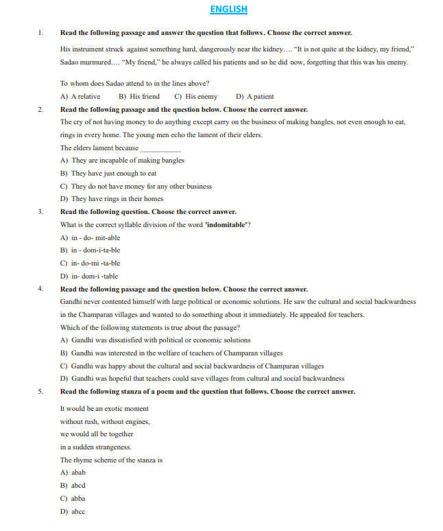 Sample paper for VITEEE | QUESTION PAPERS FOR VITEEE