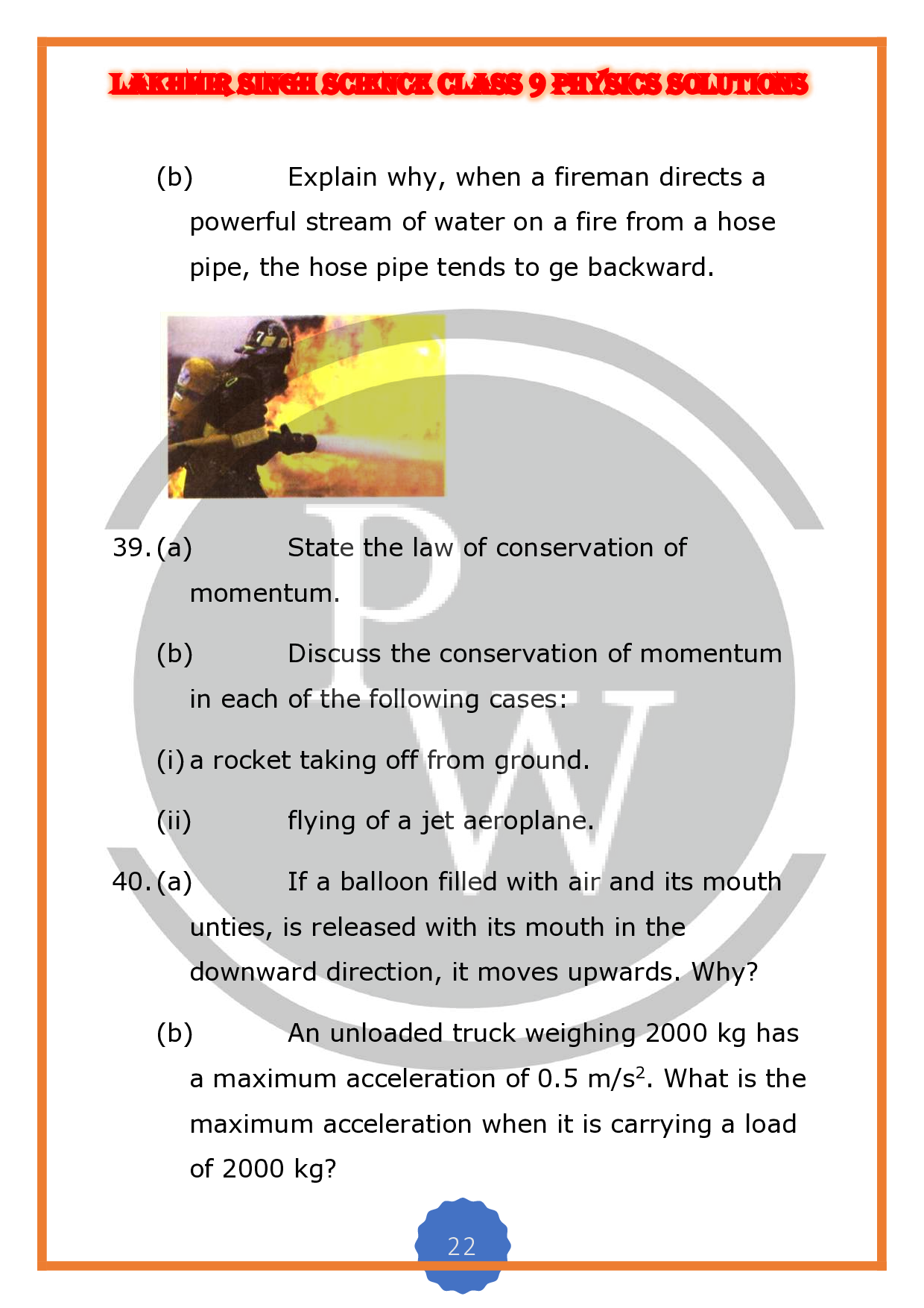 Lakhmir Singh Physics Class 9 Chapter 2-Force and laws of motion ...