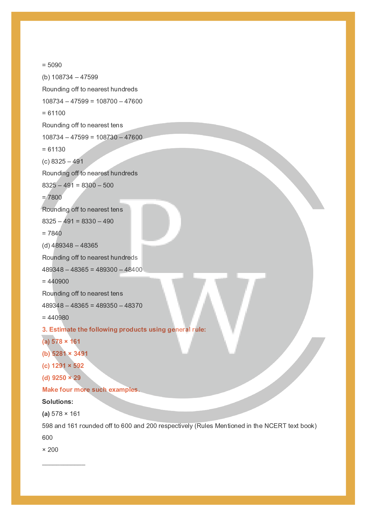 NCERT Solutions For Class 6 Maths Chapter 1 Knowing Our Numbers PW NCERT Solutions For Class 6 Maths Chapter 1 Knowing Our Numbers PW