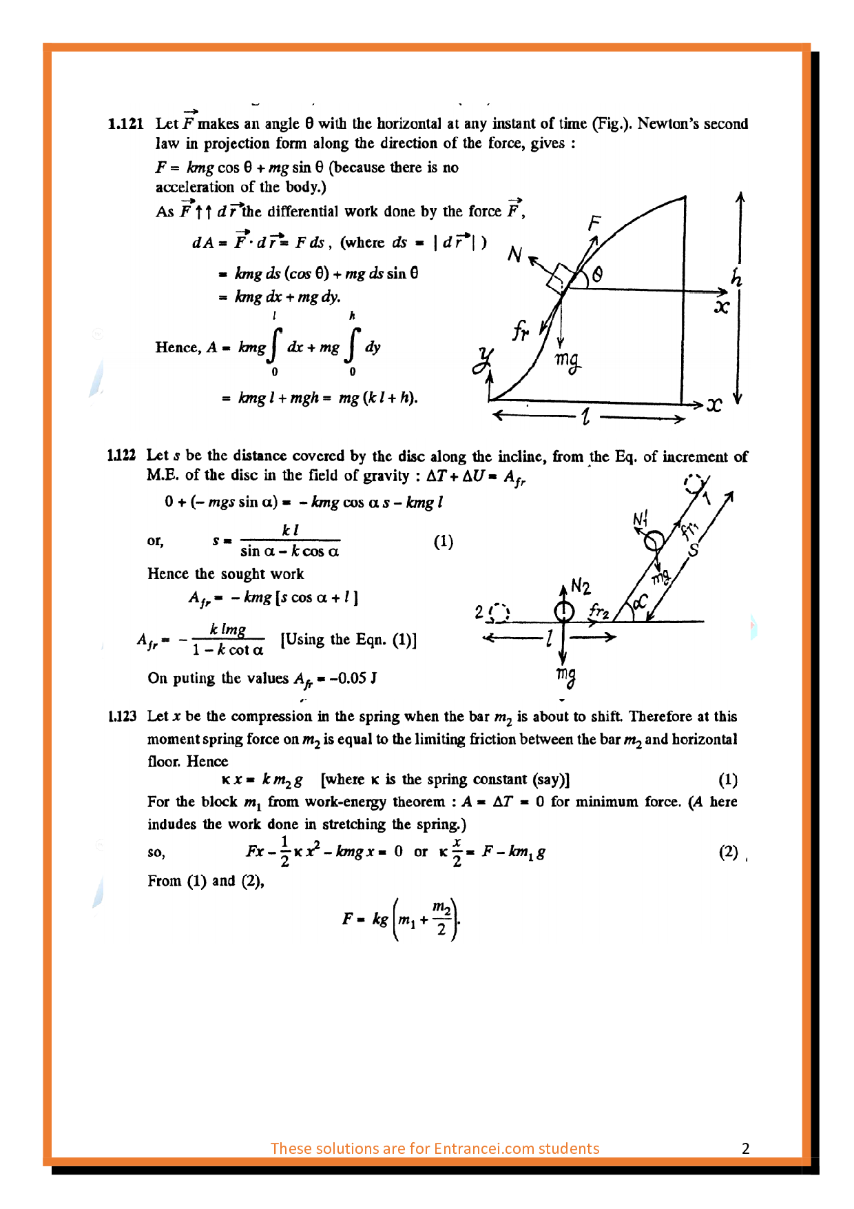 I.E. Irodov Solutions On Laws of Conservation of Energy, Momentum, and Angular Momentum | PW