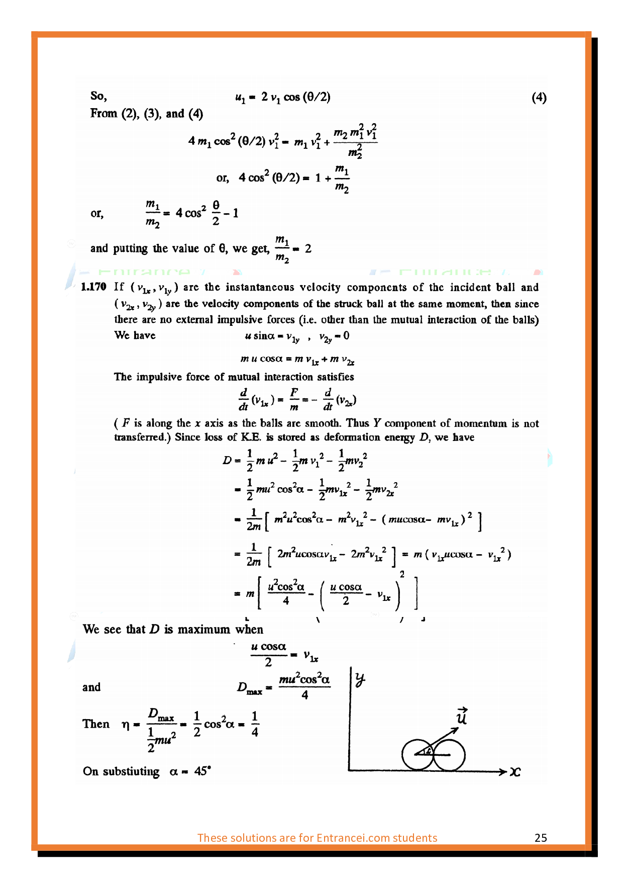 I.E. Irodov Solutions On Laws of Conservation of Energy, Momentum, and Angular Momentum | PW