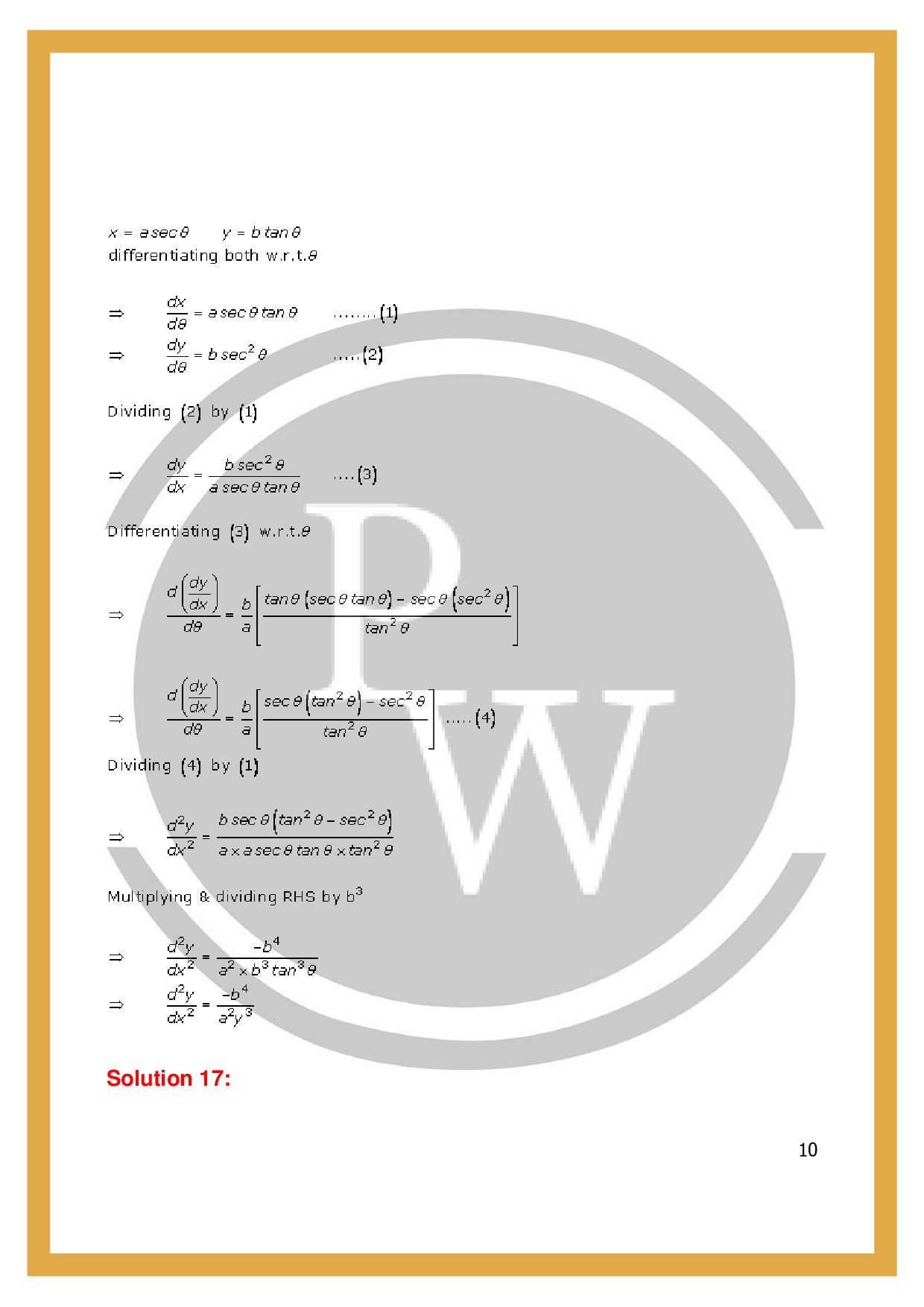 Solutions for class 12 maths chapter-11 Exercise-11E RD Sharma