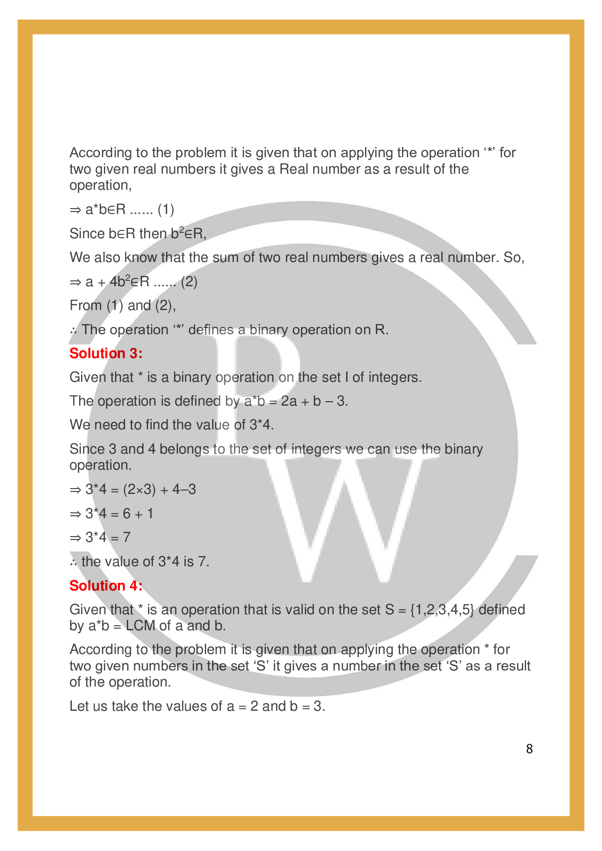 RD Sharma solutions|maths chapter-3 Exercise-3A | PW