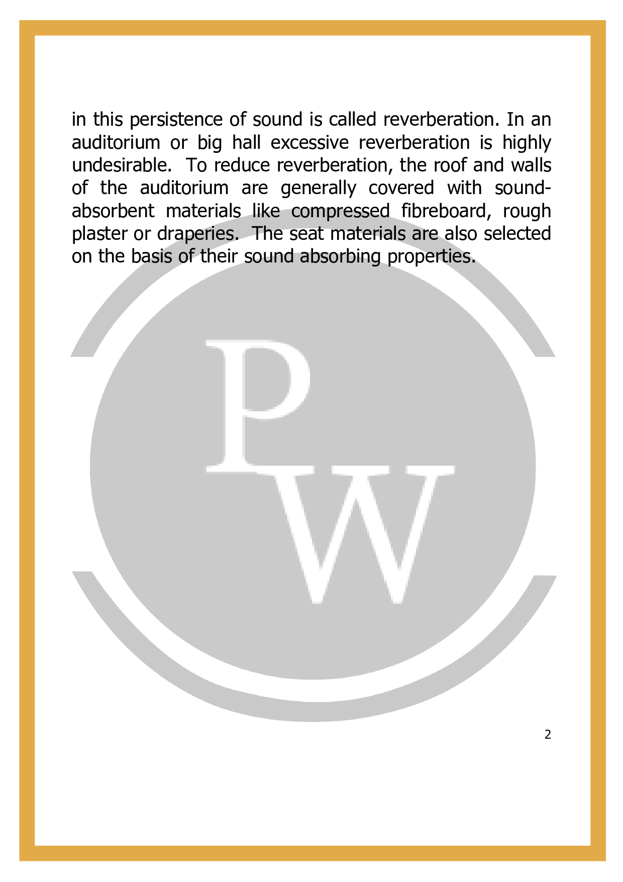 Echo & Reverberation|Definition of Echo & Reverberation