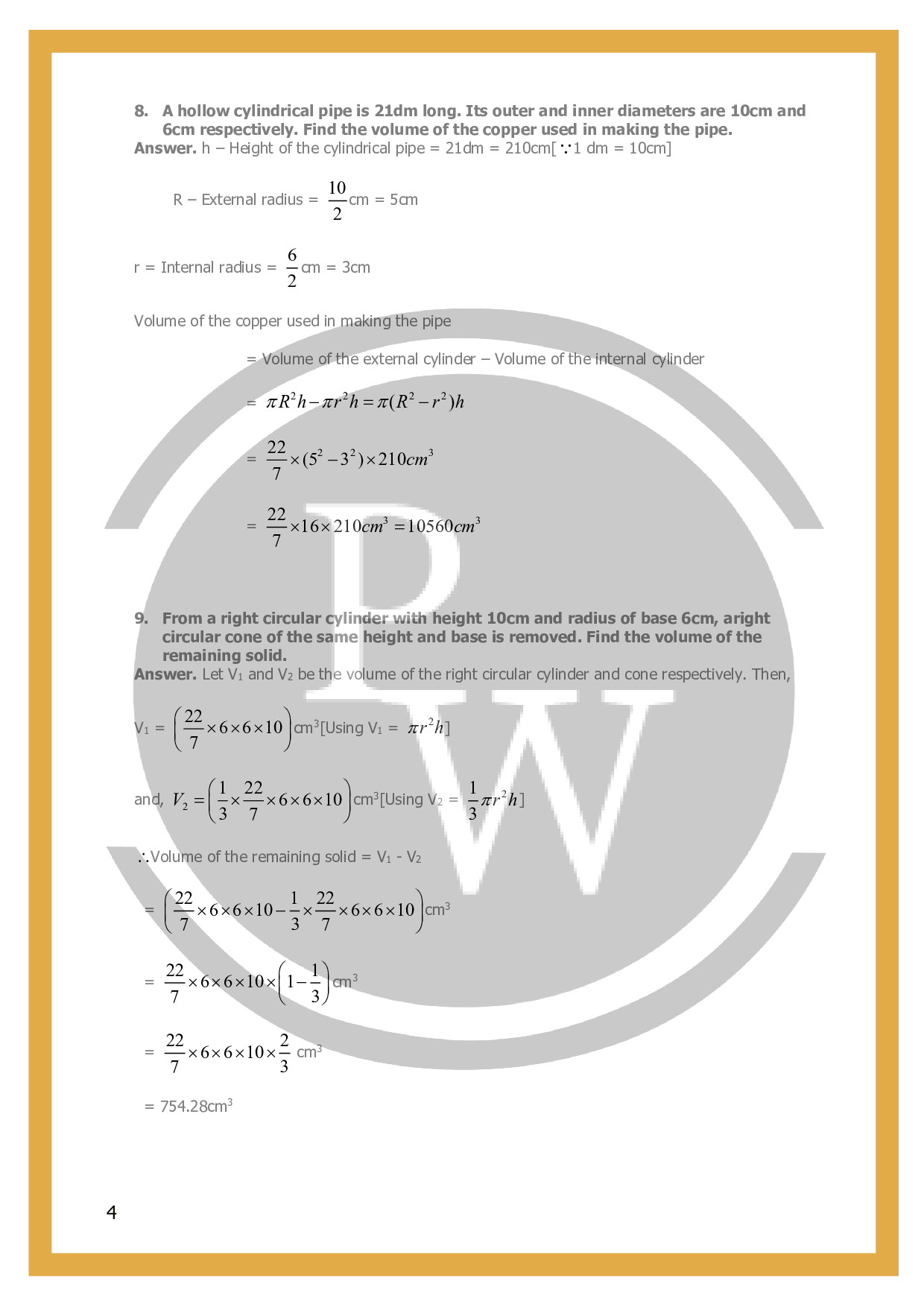 Important Questions For Class 8 Maths PDF important-questions-for-class-8-maths-pdf