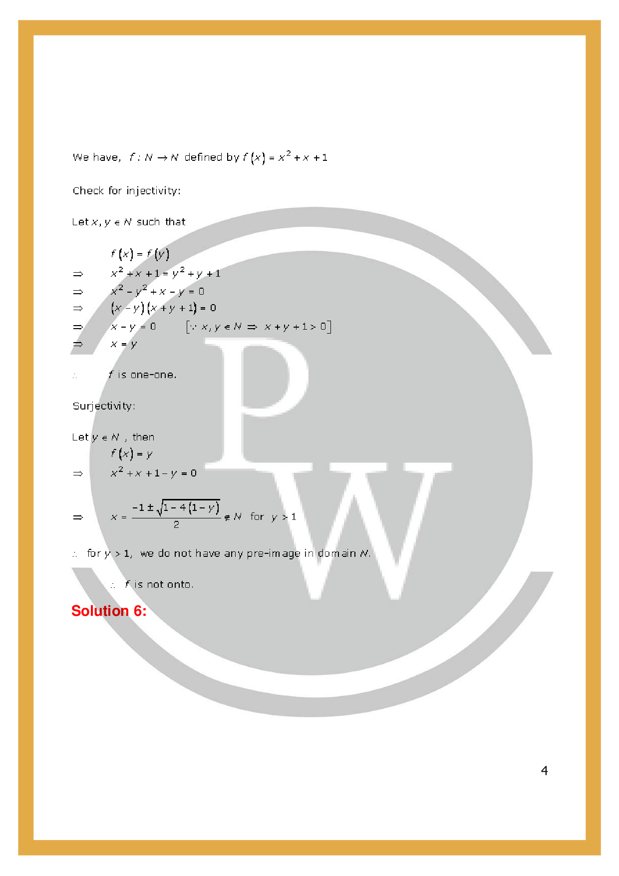 Solutions for class 12 maths chapter-2 Exercise-2A RD Sharma | PW