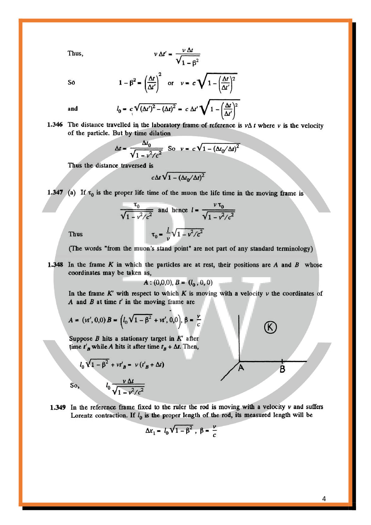 I.E. Irodov Solutions on Relativistic Mechanics | Physics Wallah
