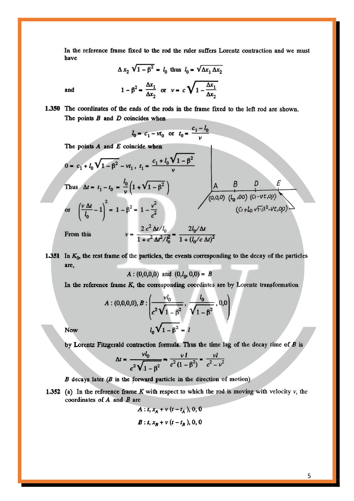 I.E. Irodov Solutions on Relativistic Mechanics | Physics Wallah