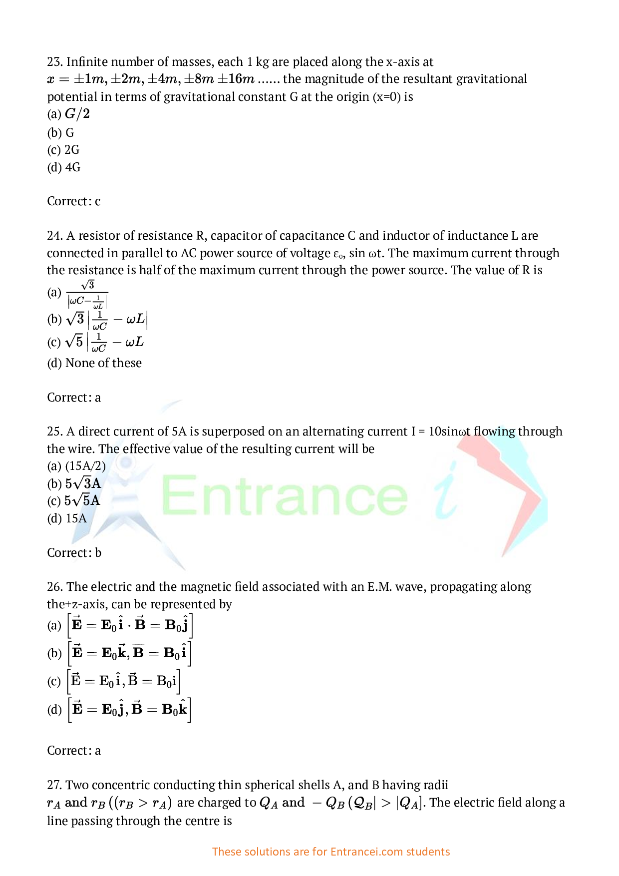 Previous Year BITSAT Question Paper-2018 With Answer Key | PW