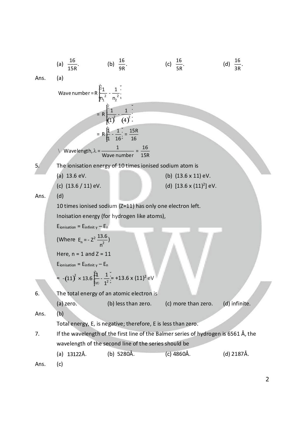 Important questions for Class 12 Physics Chapter-12 | PW