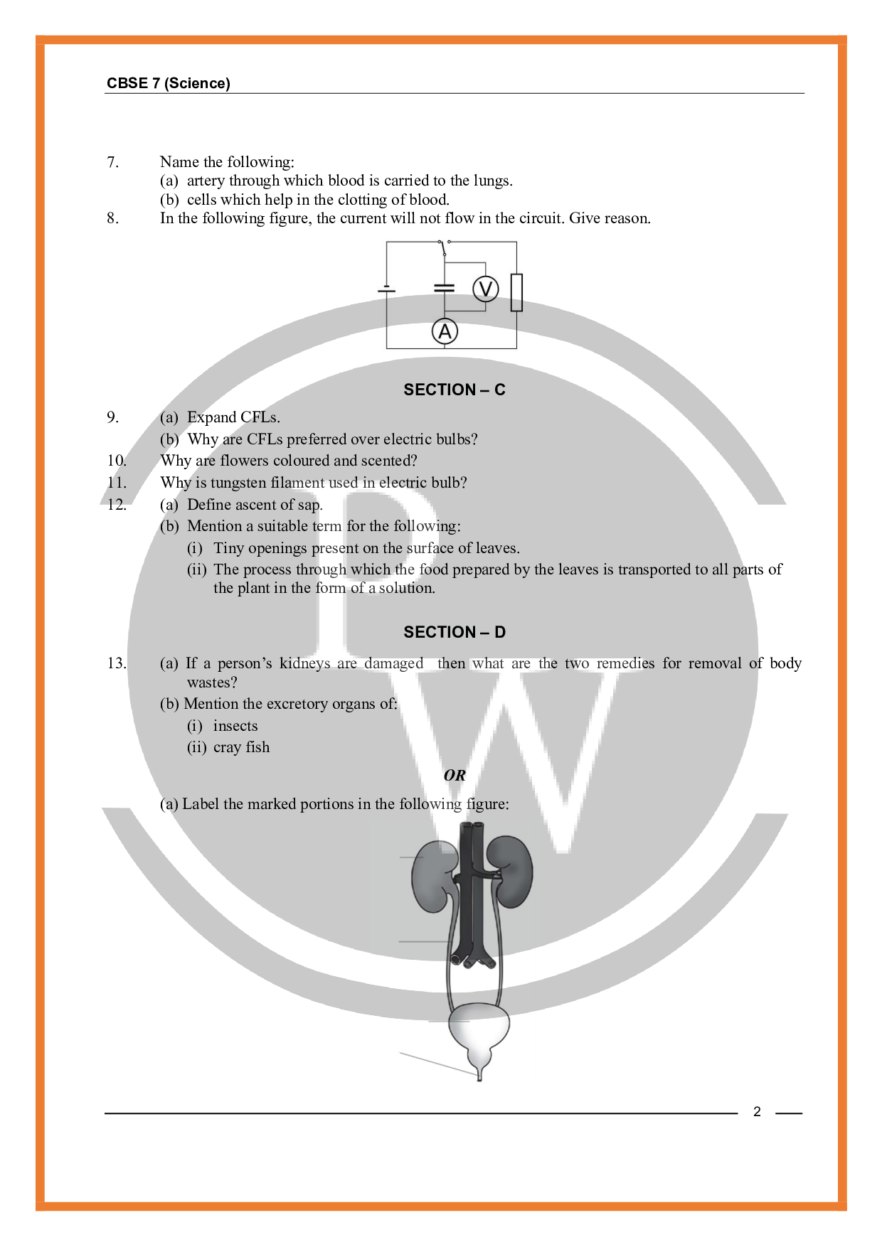 Class 7 Science Worksheet 6 With Solution Physics Wallah class-7-science-worksheet-6-with-solution-physics-wallah