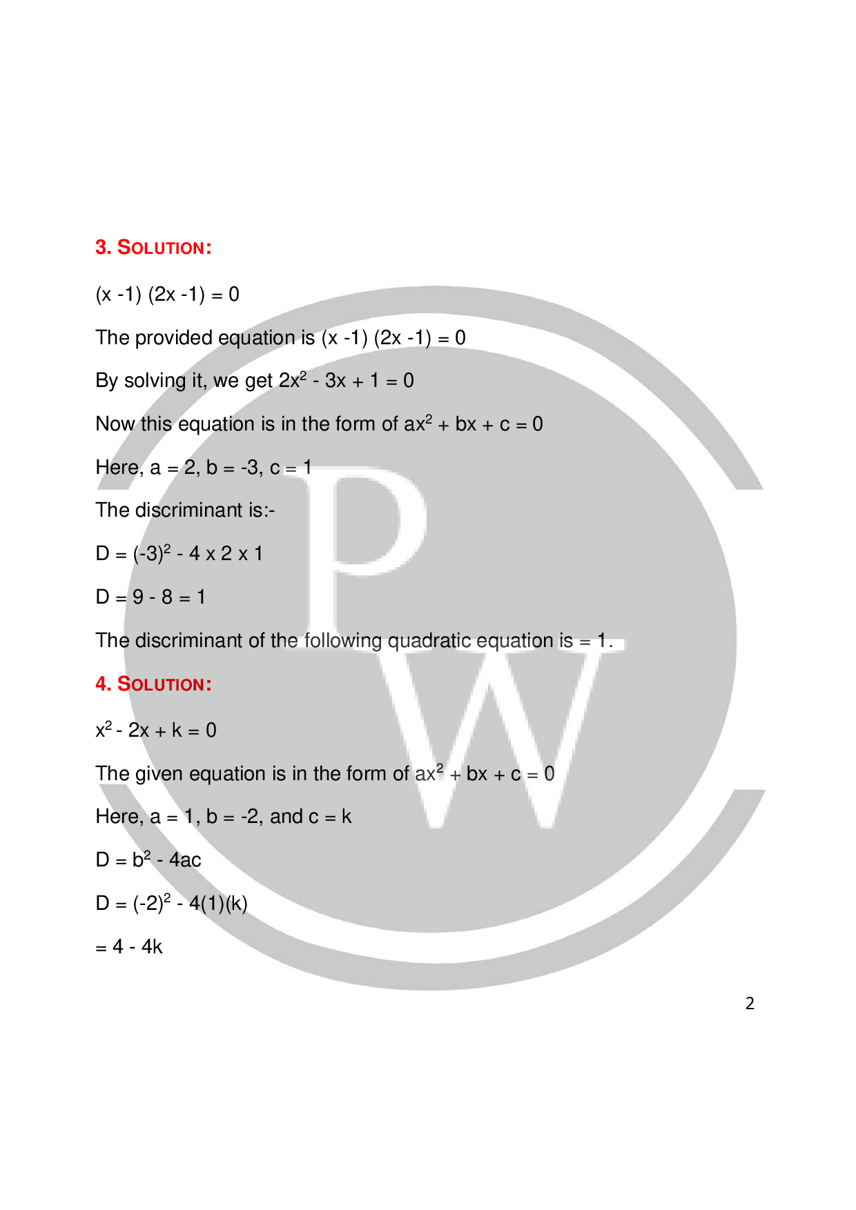 RD Sharma Class 10 Solutions Chapter 8 -Quadratic Equations Exercise 8.5