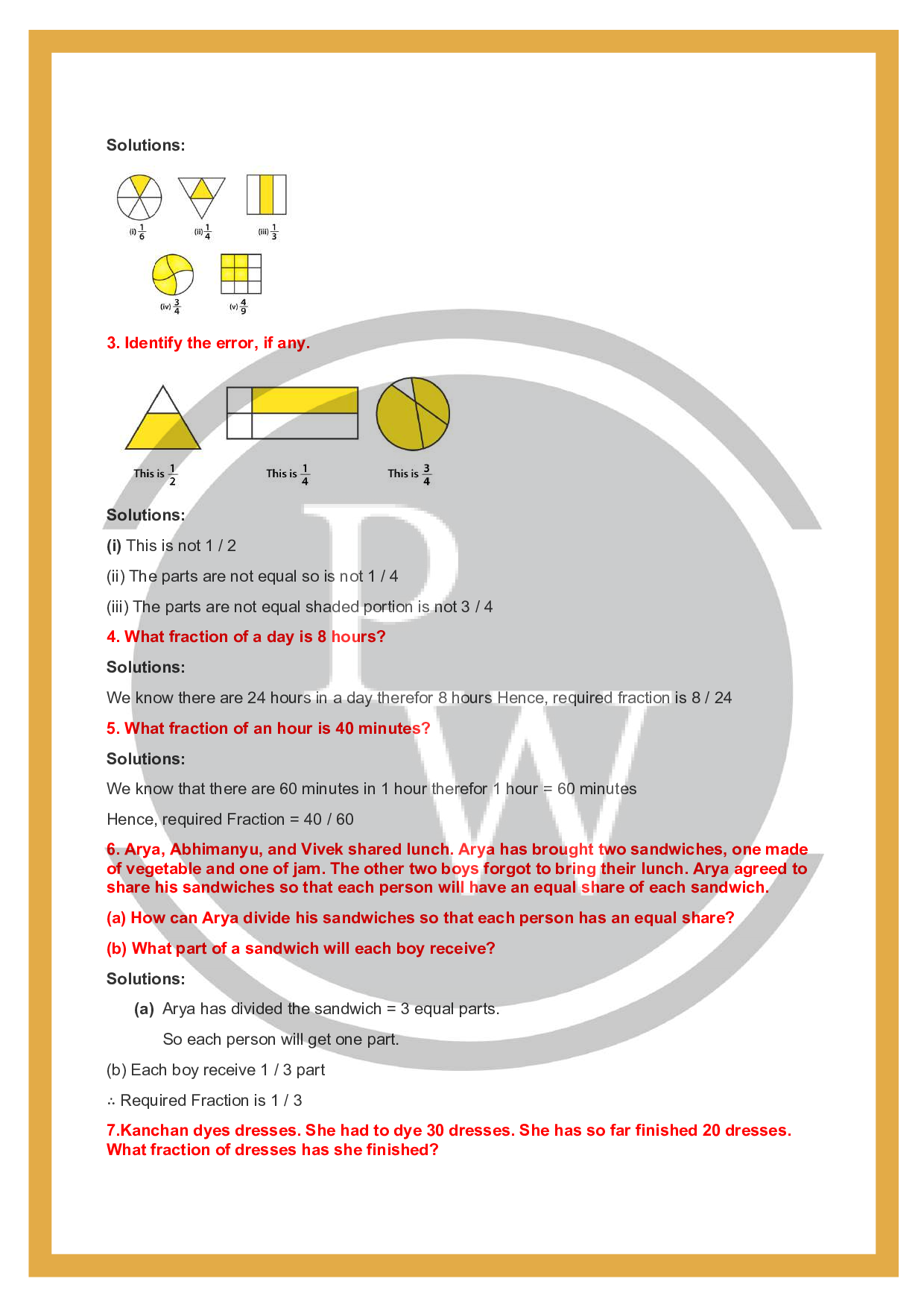 NCERT Solutions For Class 6 Maths Chapter 7 Fractions PW ncert-solutions-for-class-6-maths-chapter-7-fractions-pw