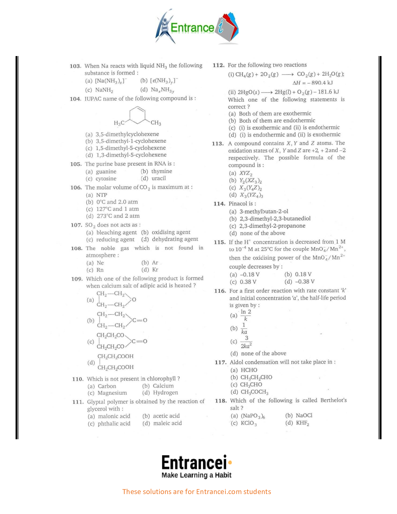 Previous Year BITSAT Question Paper-2006 With Answer Key | PW