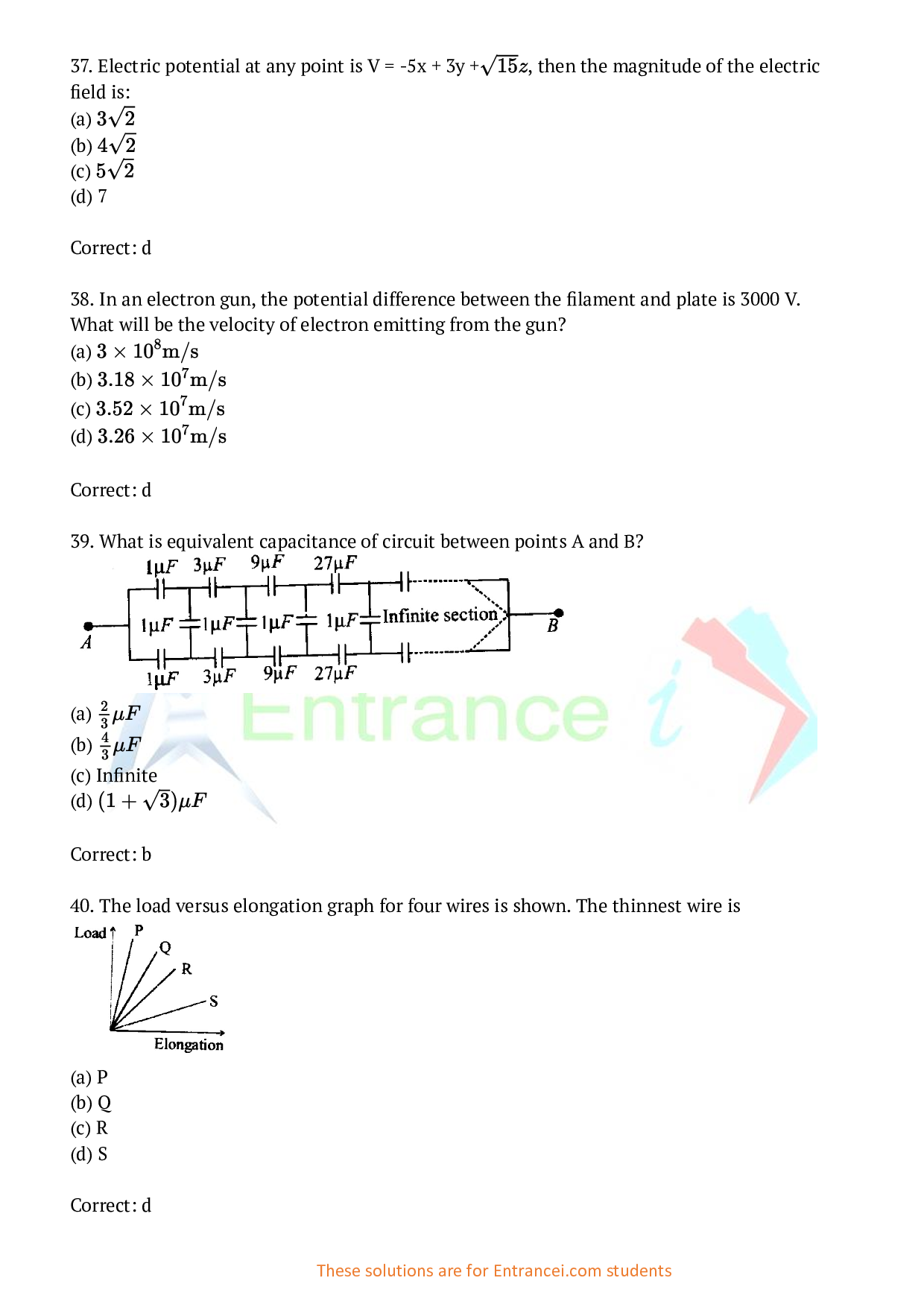 Previous Year BITSAT Question Paper-2017 With Answer Key | PW