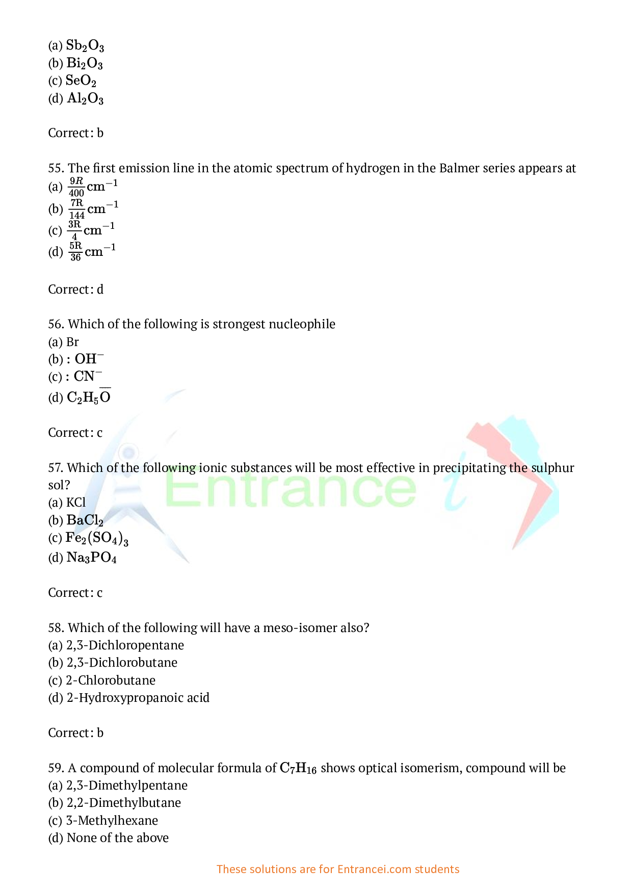 Previous Year BITSAT Question Paper-2017 With Answer Key | PW