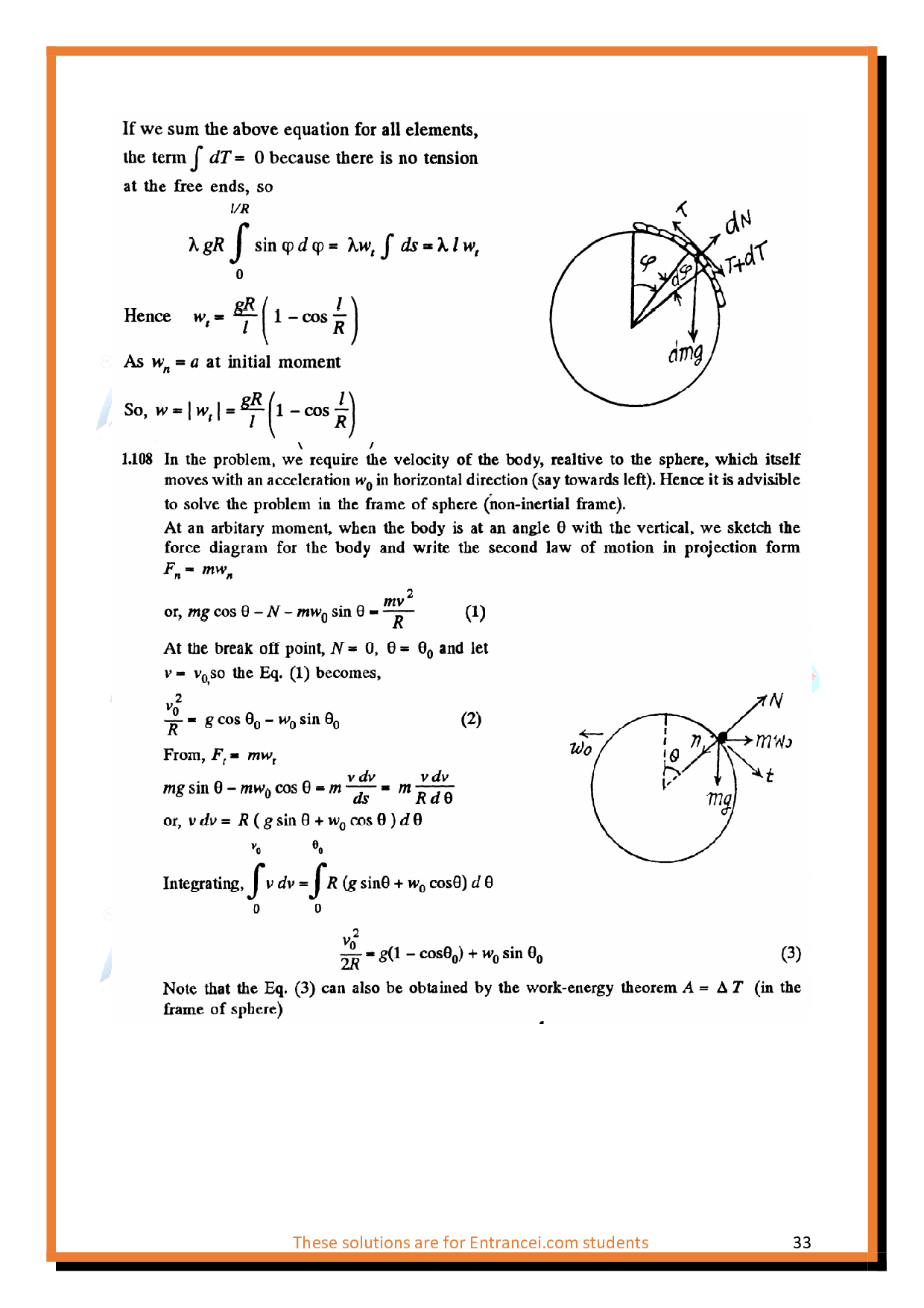 I.E. Irodov Solutions on The Fundamental Equation of Dynamics | PW