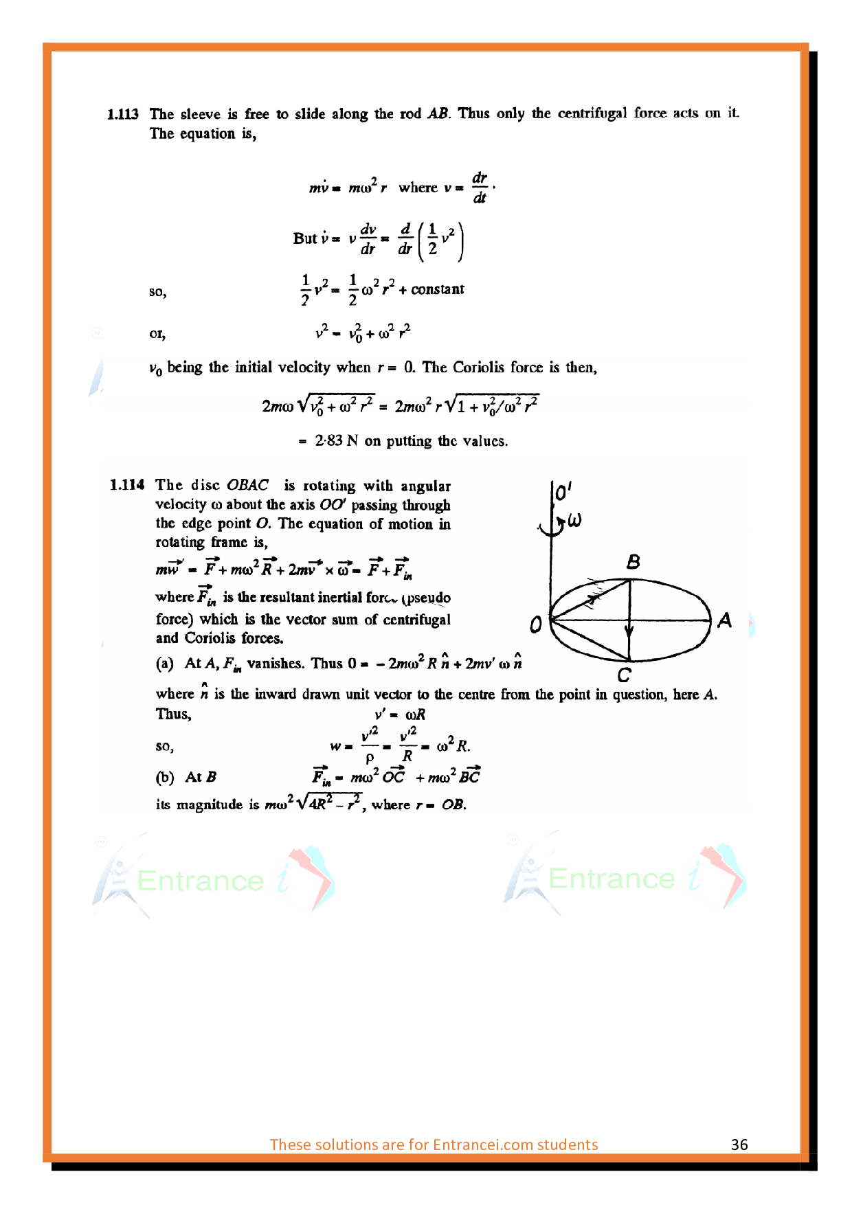 I.E. Irodov Solutions on The Fundamental Equation of Dynamics | PW
