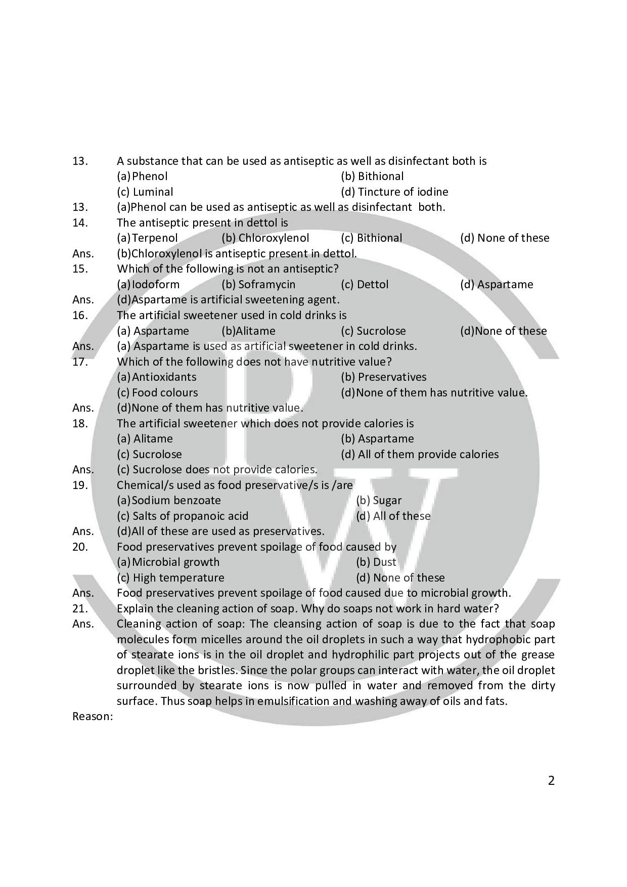 Important Questions For Class 12 Chemistry Chapter 15 PW important-questions-for-class-12-chemistry-chapter-15-pw