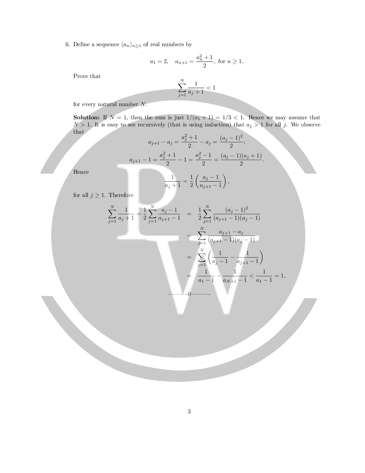 Regional Mathematical Olympiad 2018 Question with Solutions| Physics Wallah