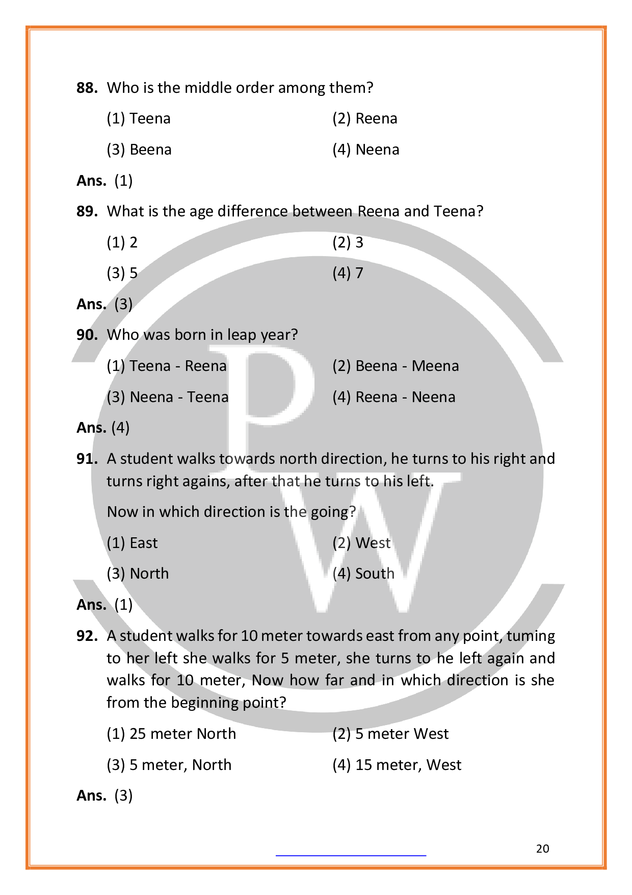 NTSE UP MAT Question Papers 2020-21| Physics wallah