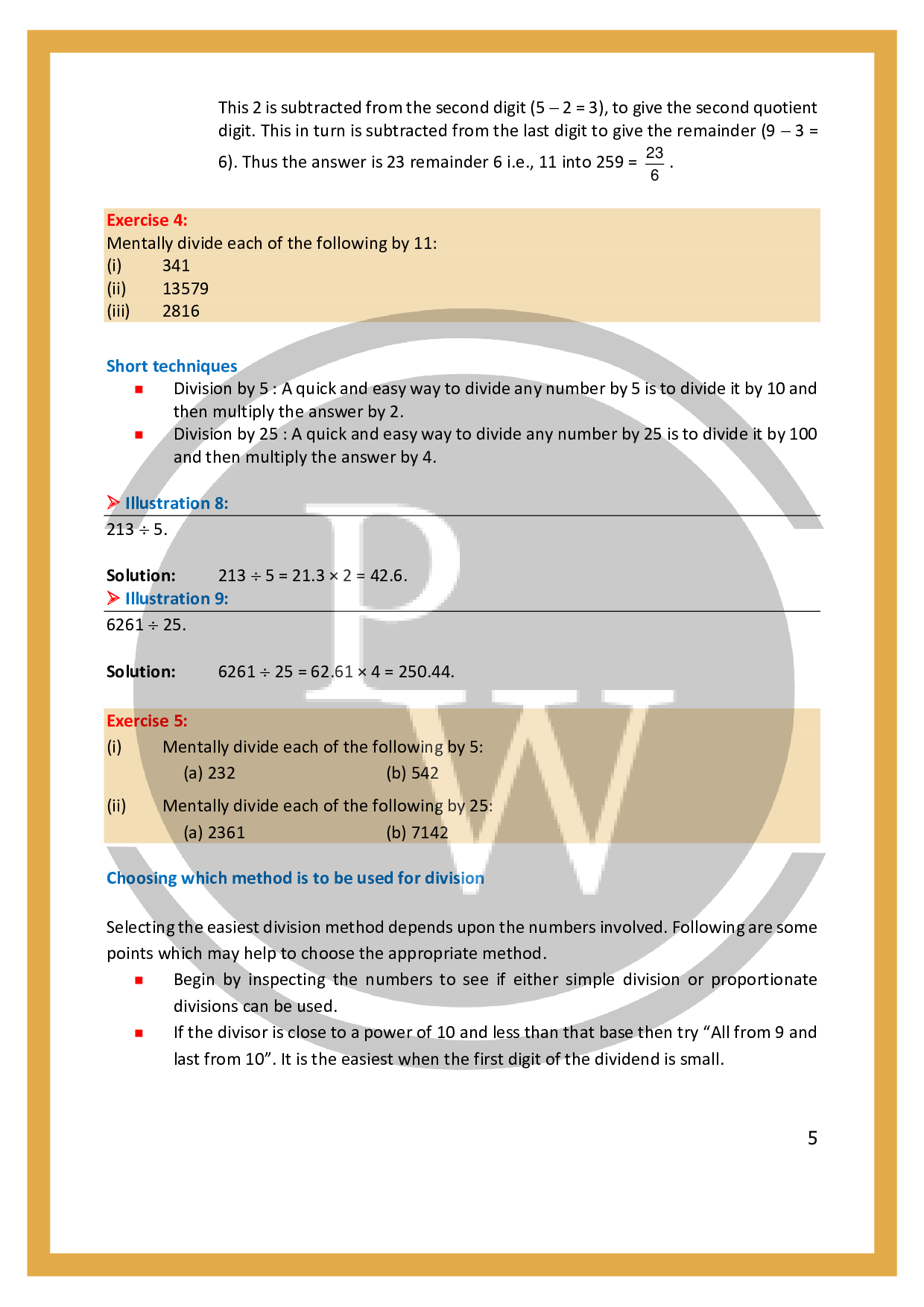Vedic Maths Tips & Trick for-Division by Nikhilam