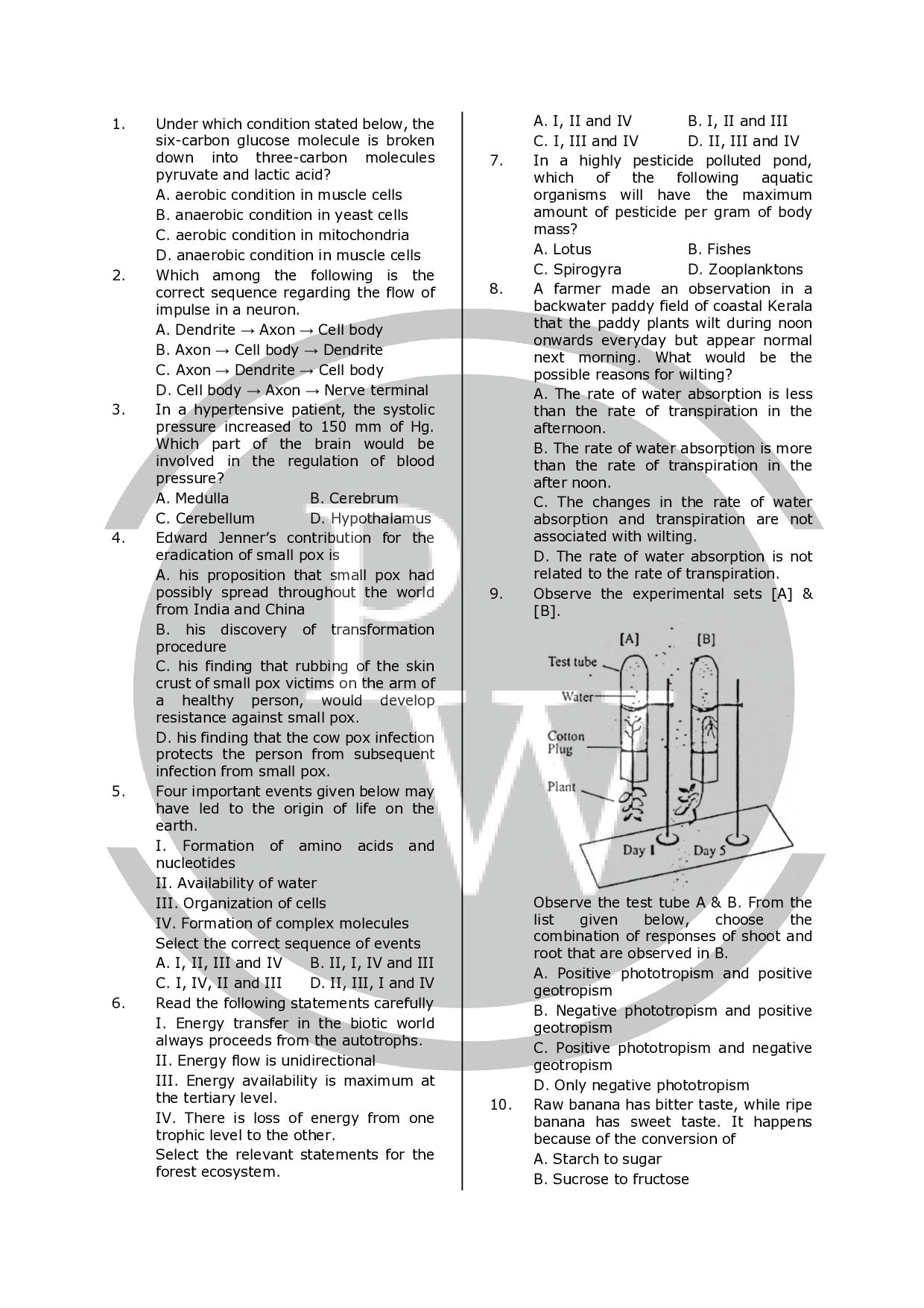 NTSE Previous Year Papers | NTSE-Stage-2 SAT-2018 pdf| Physics wallah