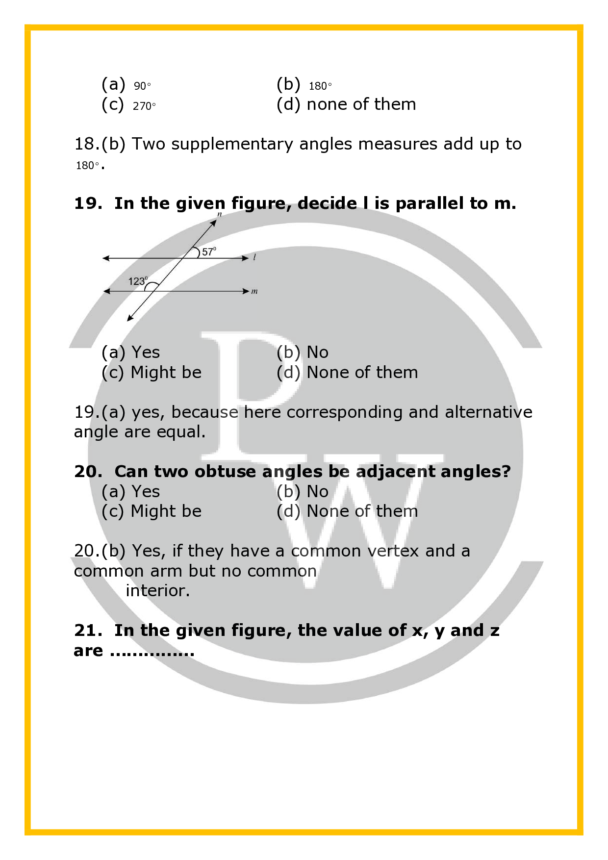 CBSE Class 7 Maths Worksheet For Line And Angles PW cbse-class-7-maths-worksheet-for-line-and-angles-pw