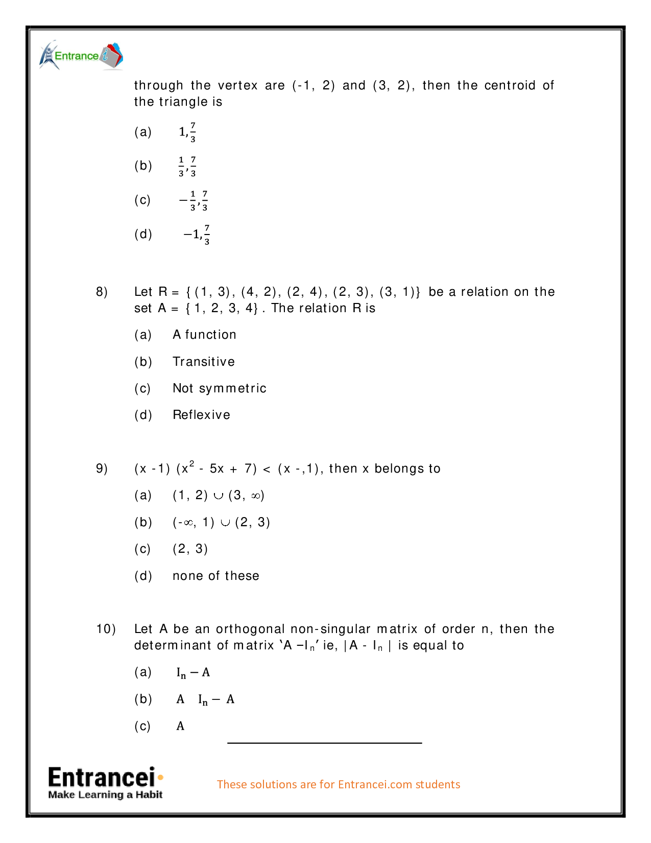 Previous Year BITSAT Question Paper-2007 With Answer Key | PW