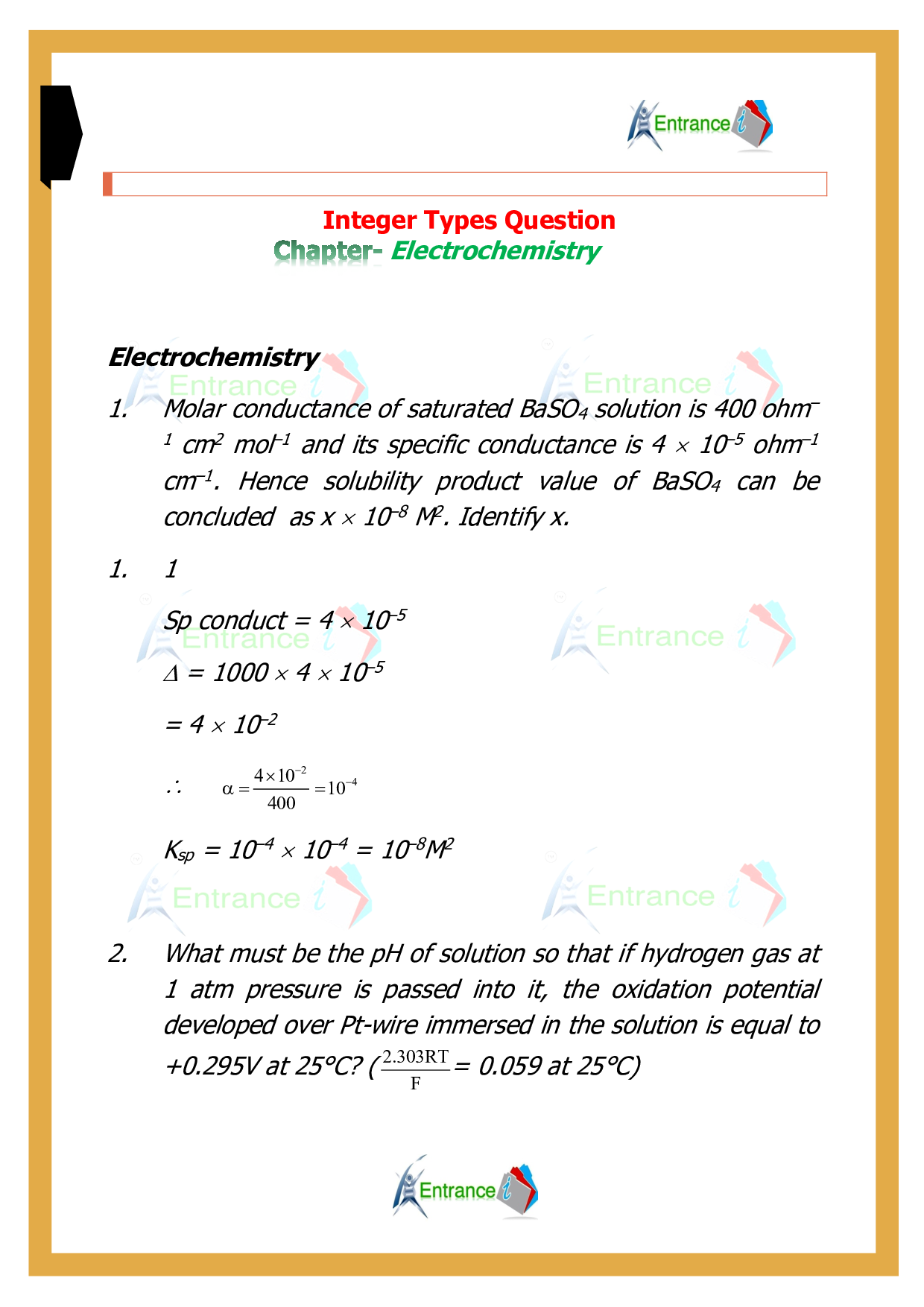 Integer type questions with solutions of Stoichiometry|Physics Wallah
