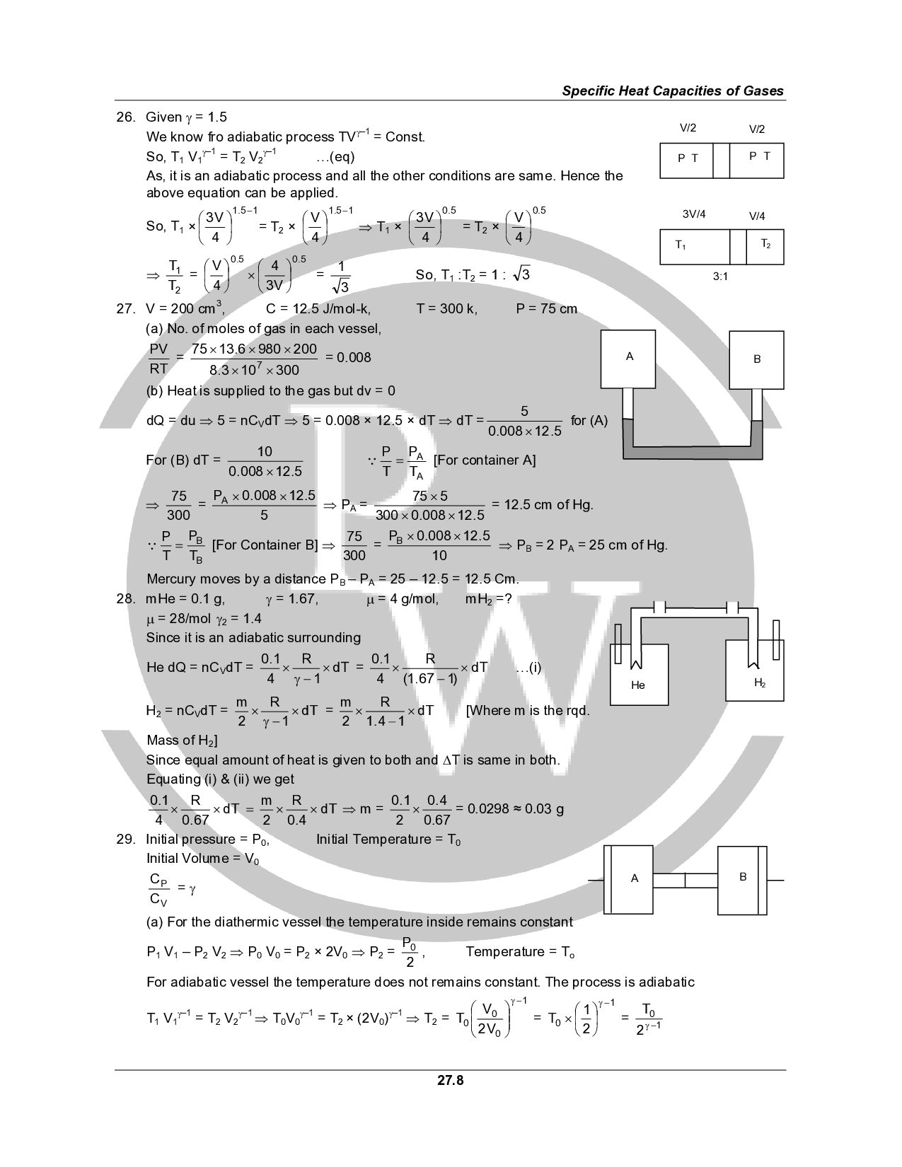 HC Verma Class 12 Physics Part-2 Solutions for Chapter 27 |PW