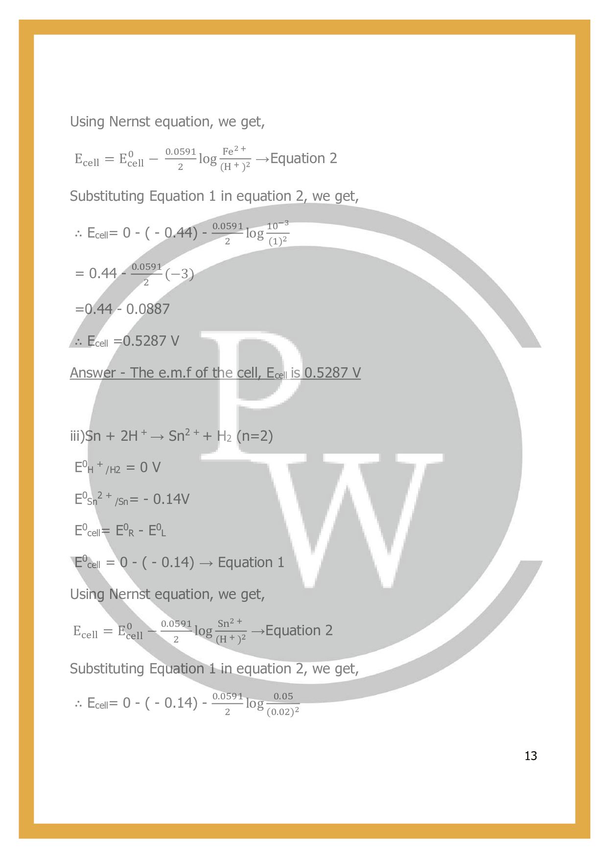 Important Questions For Class 12 Chemistry Chapter 3 PW important-questions-for-class-12-chemistry-chapter-3-pw