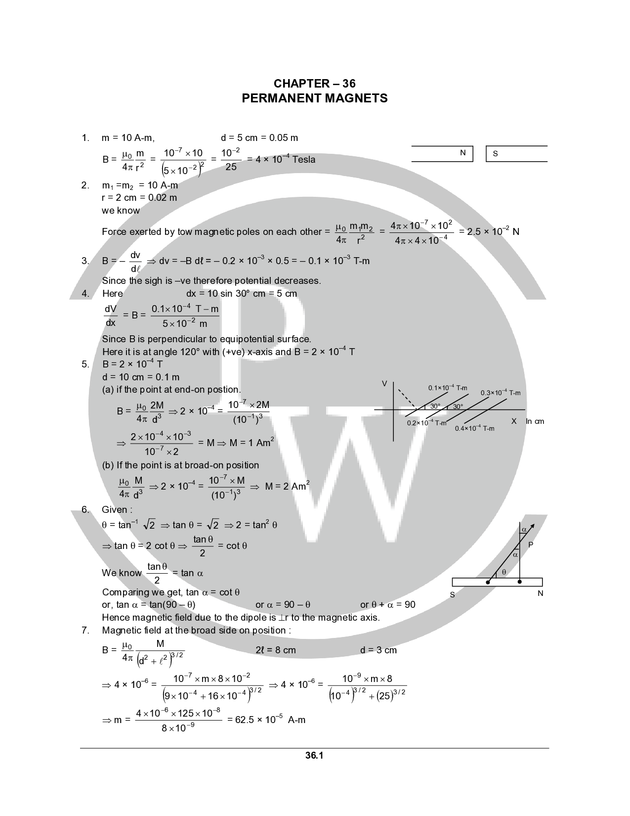 HC Verma Class 12 Physics Part-2 Solutions for Chapter 36 | PW