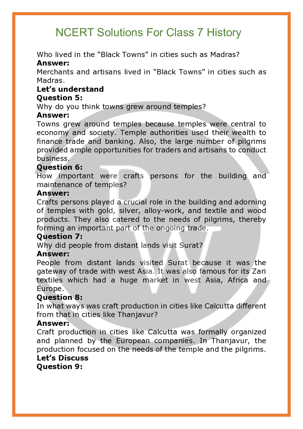 NCERT Solutions For Class 7 History Chapter 6 PW ncert-solutions-for-class-7-history-chapter-6-pw