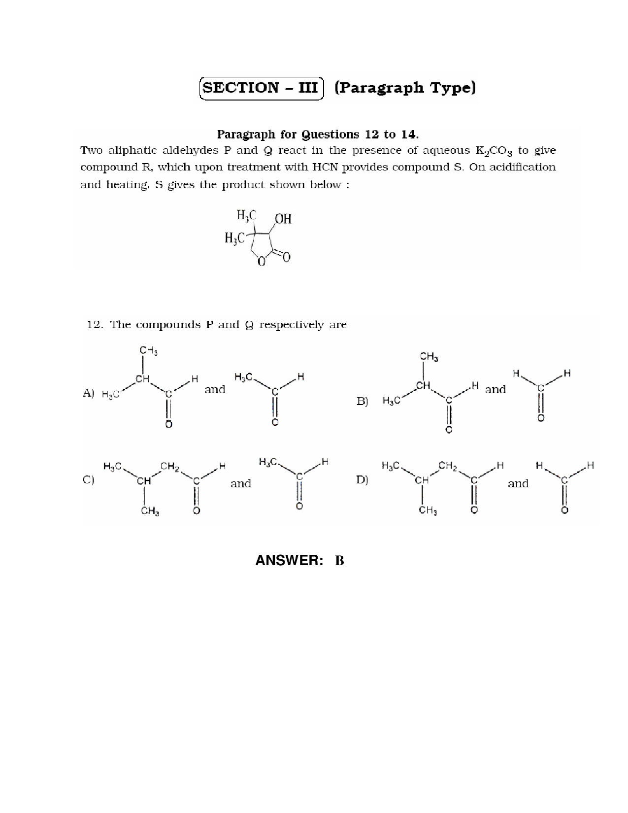 JEE Advance Question paper- 2010 Paper-2 With Answer Key | PW