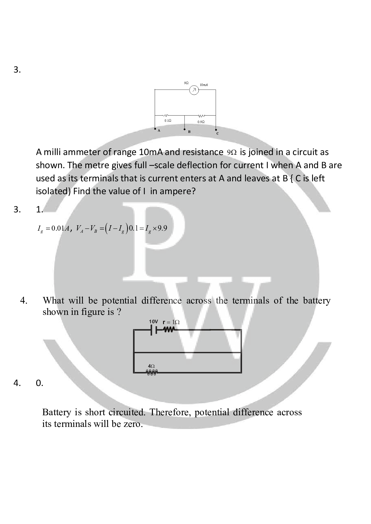 Current Electricity for JEE Physics