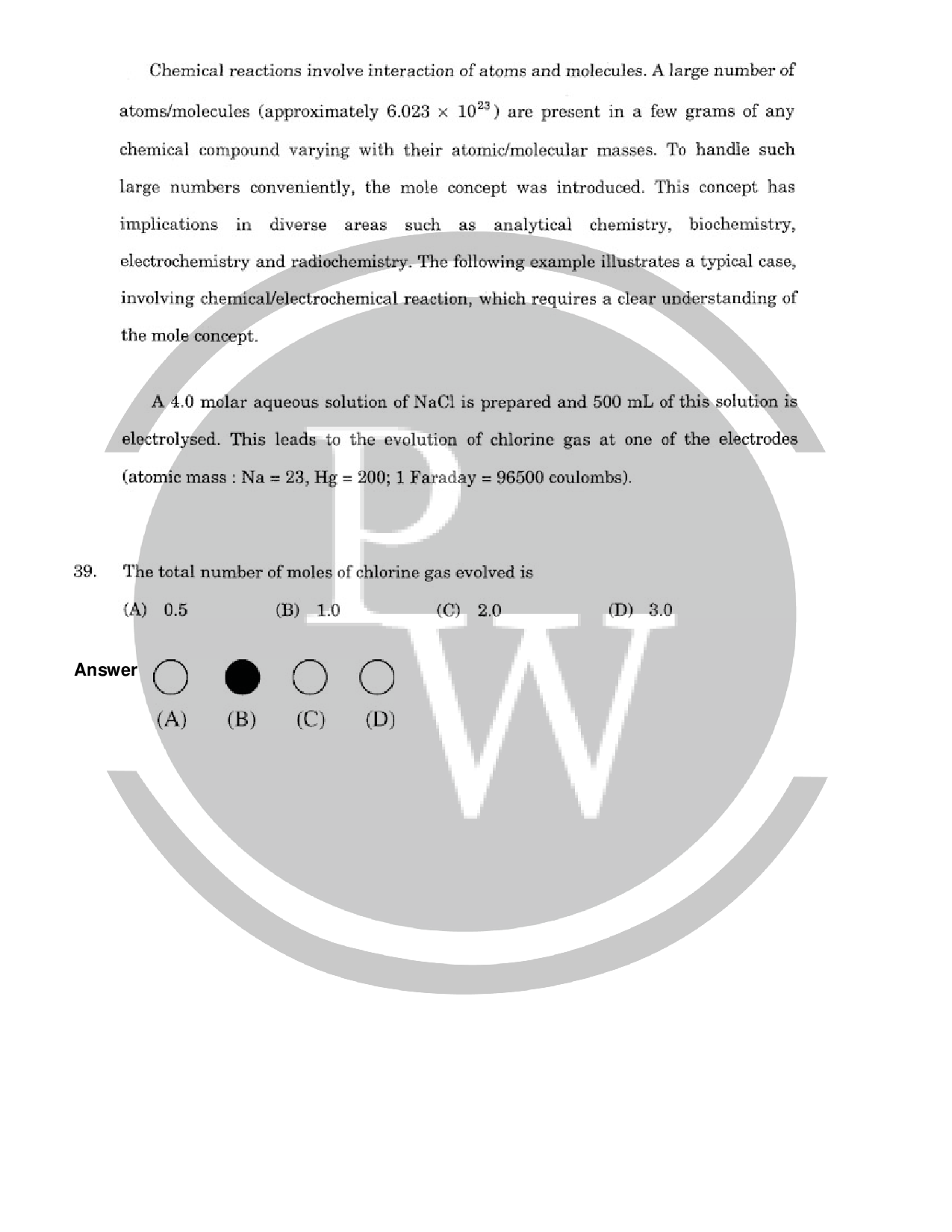 JEE Advance Question paper- 2007 Paper-1 With Answer Key | PW