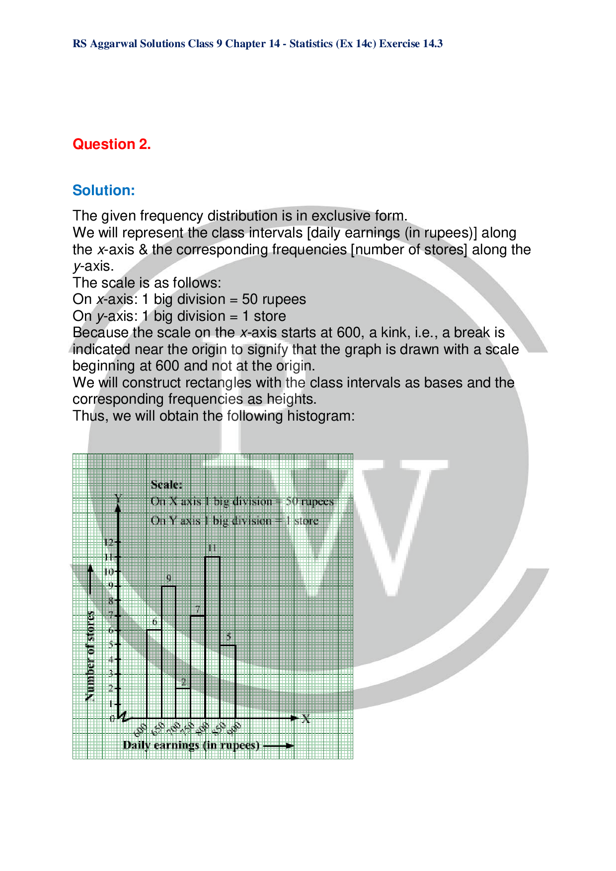 RS Aggarwal Solutions For Statistics Class 9 Ex-14C | PW