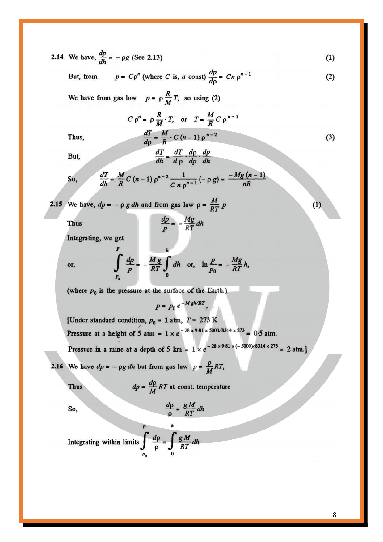 I.E. Irodov Solutions on Equation of The Gas State Processes | PW
