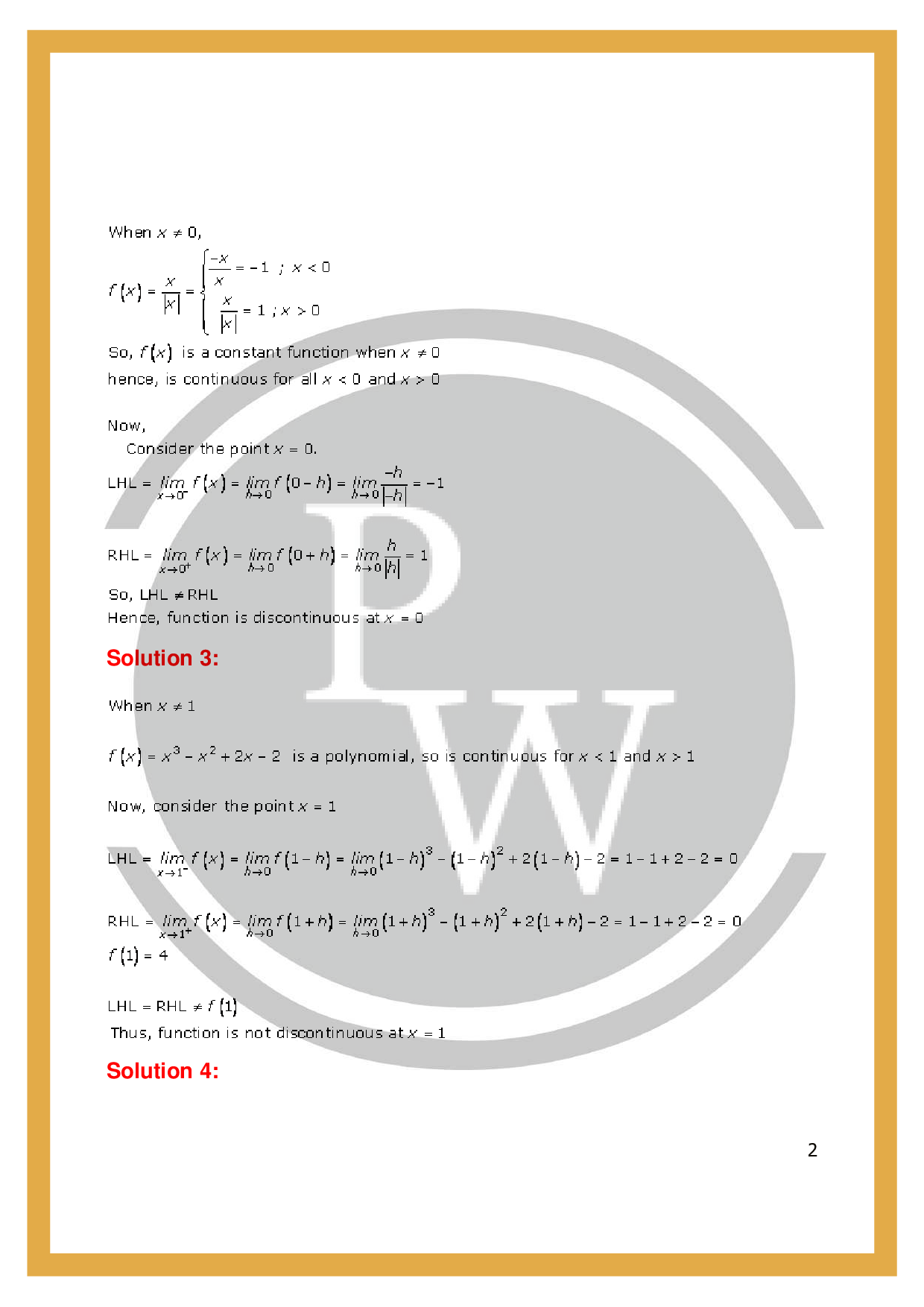 RD Sharma solutions|maths chapter-9 Exercise-9B | PW