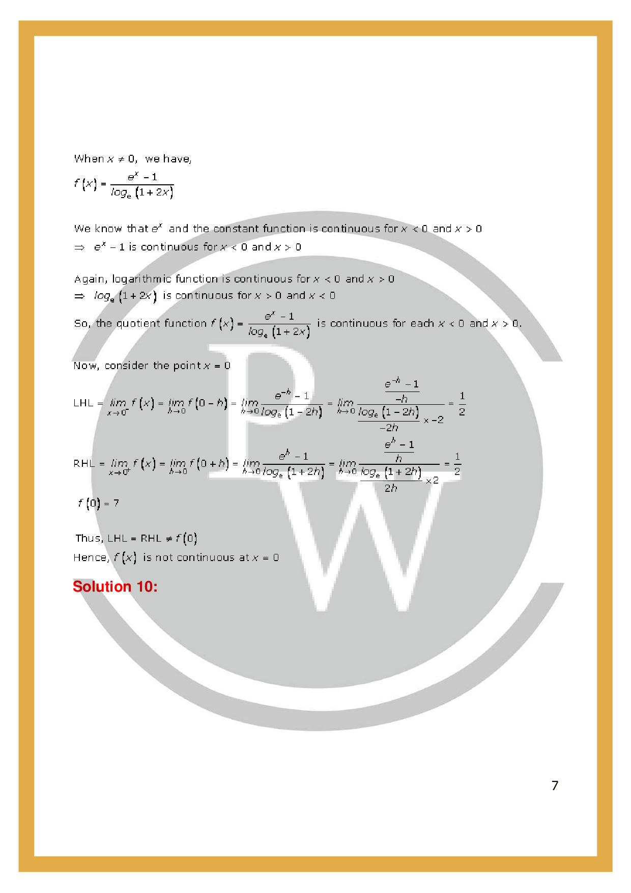 RD Sharma solutions|maths chapter-9 Exercise-9B | PW