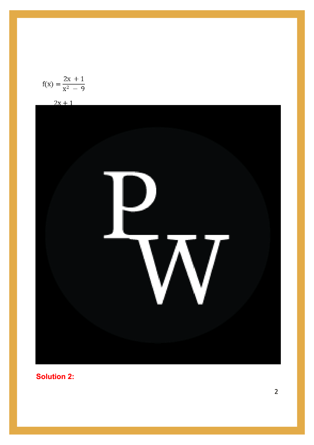 RD Sharma class 11 solutions|Functions Exercise-3C|Physics Wallah