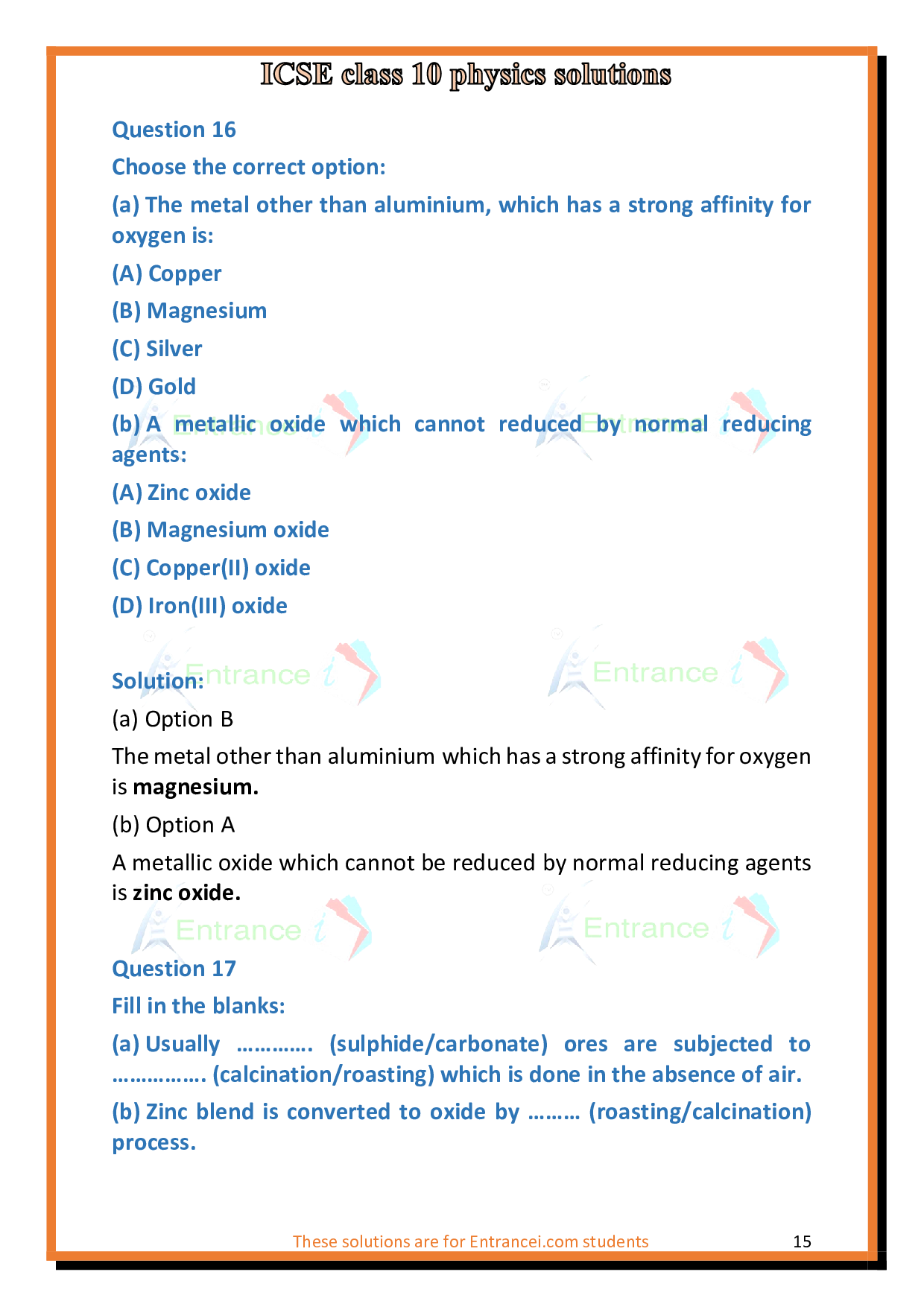 icse-chemistry-solutions-for-class-10-chapter-7-metallurgy-pw