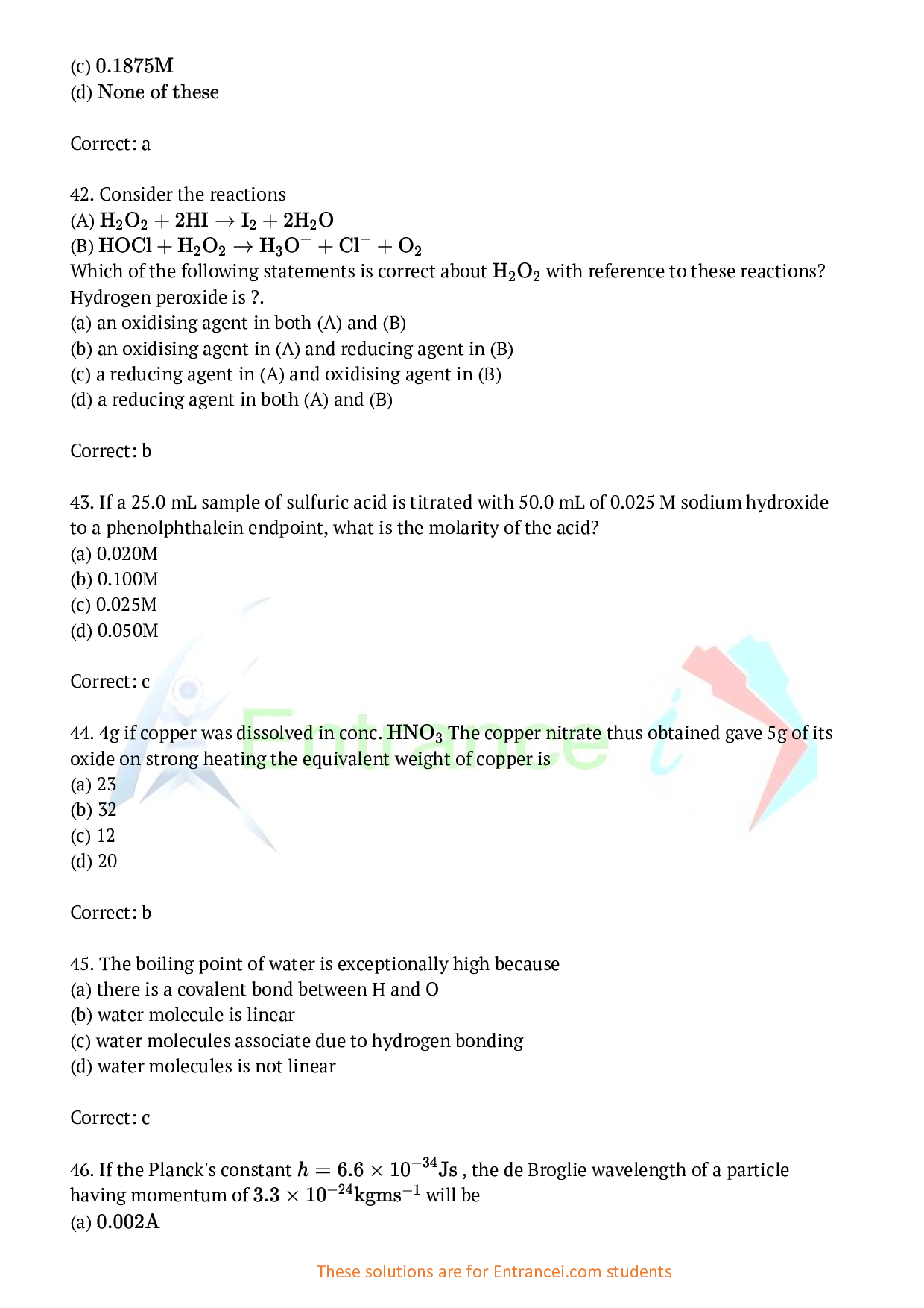 BITSAT 2019 Question paper pdf | Physics Wallah