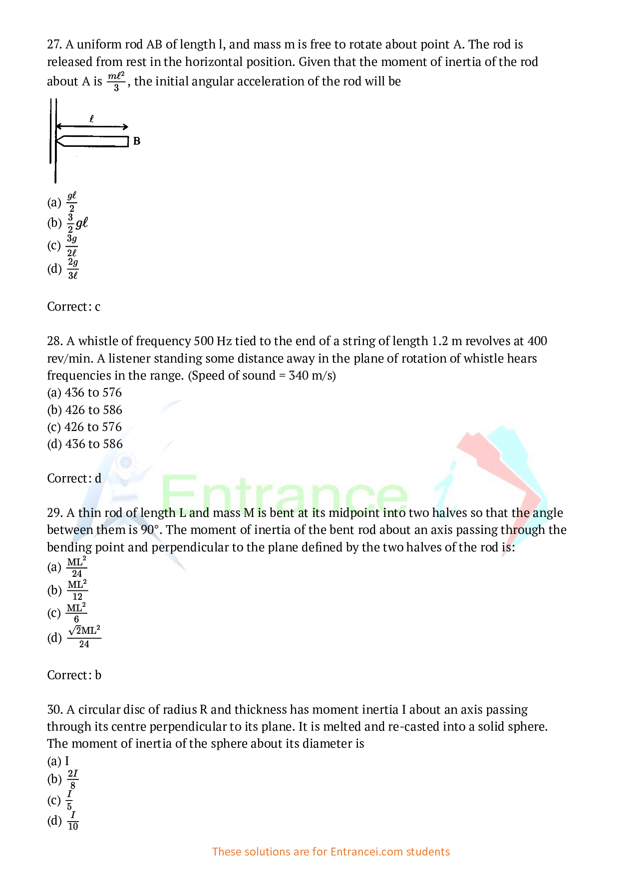 BITSAT 2019 Question paper pdf | Physics Wallah