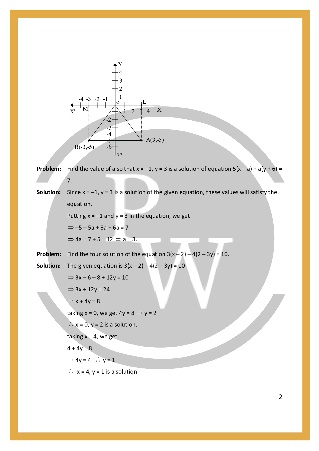 Chapter 10 Linear Equation In Two Variable Worksheet Class 7 Maths PW chapter-10-linear-equation-in-two-variable-worksheet-class-7-maths-pw