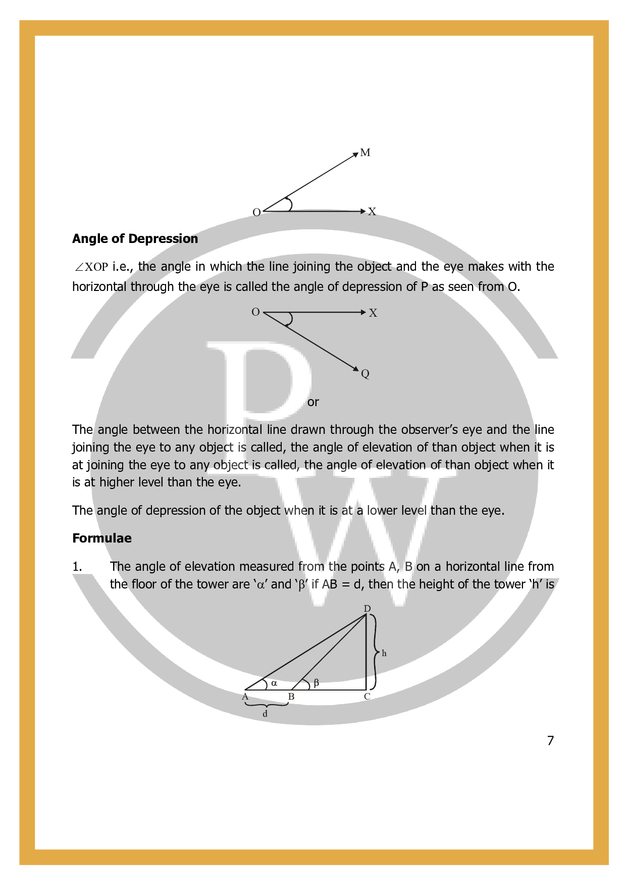 Trigonometry Ratio Table- Functions, Angle Table| Physics Wallah