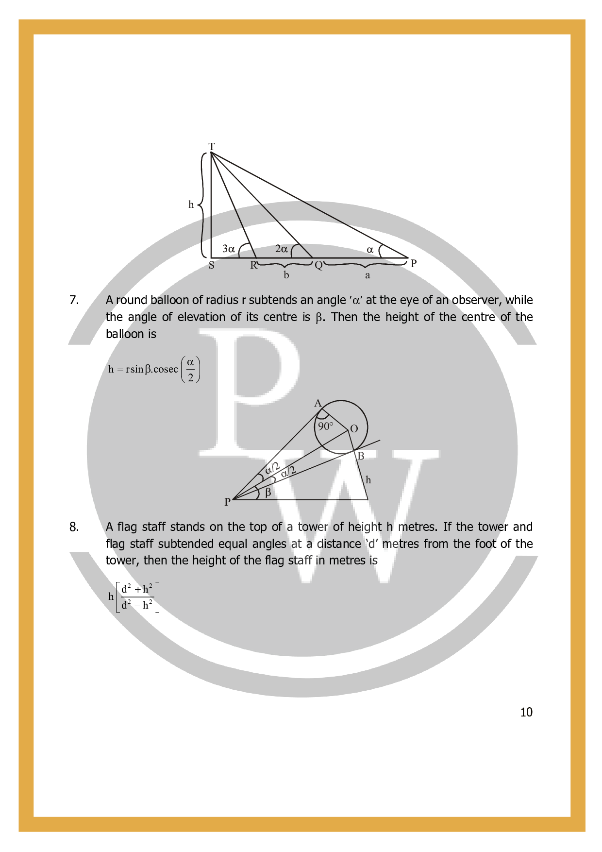 Trigonometry Ratio Table- Functions, Angle Table| Physics Wallah
