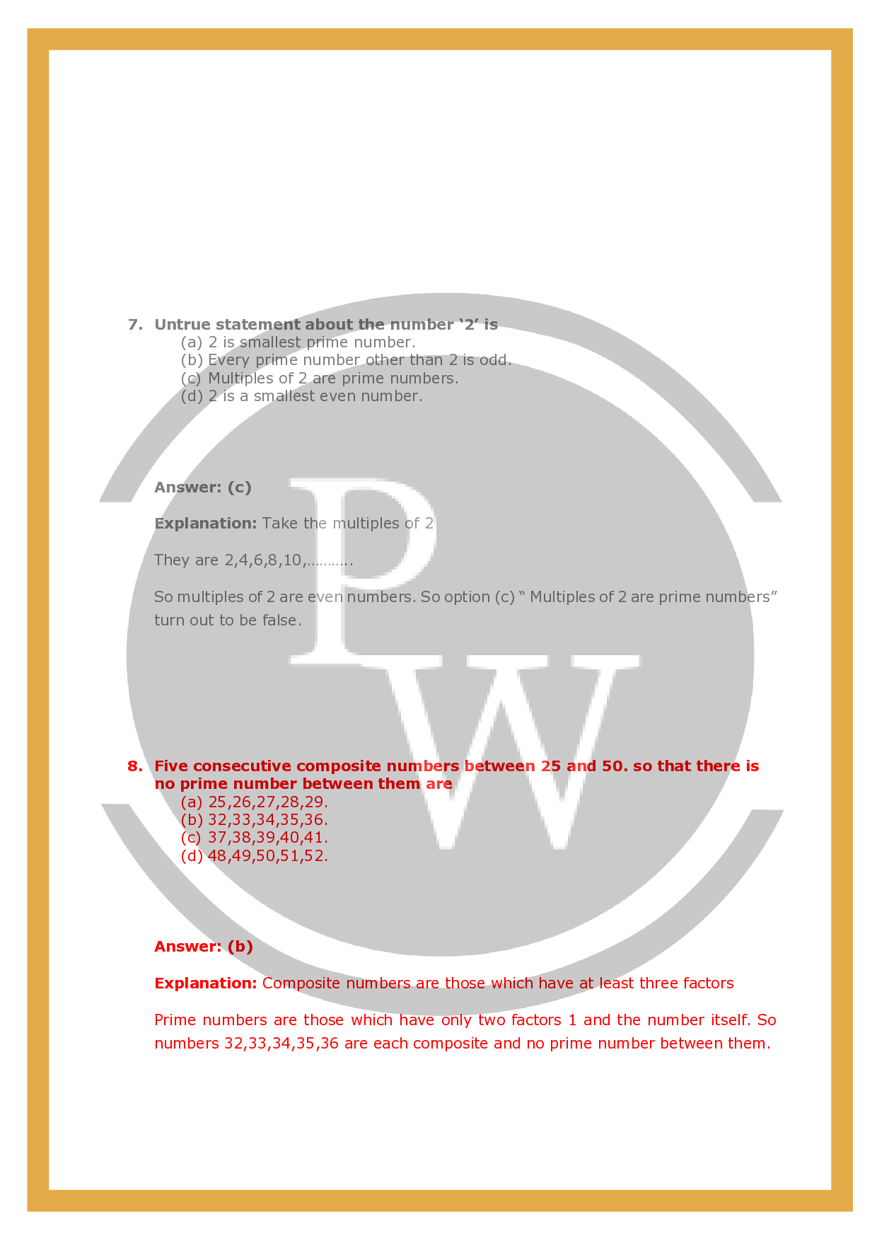 Worksheet For Class 6 Chapter Playing With Numbers PW Worksheet For Class 6 Chapter Playing With Numbers PW