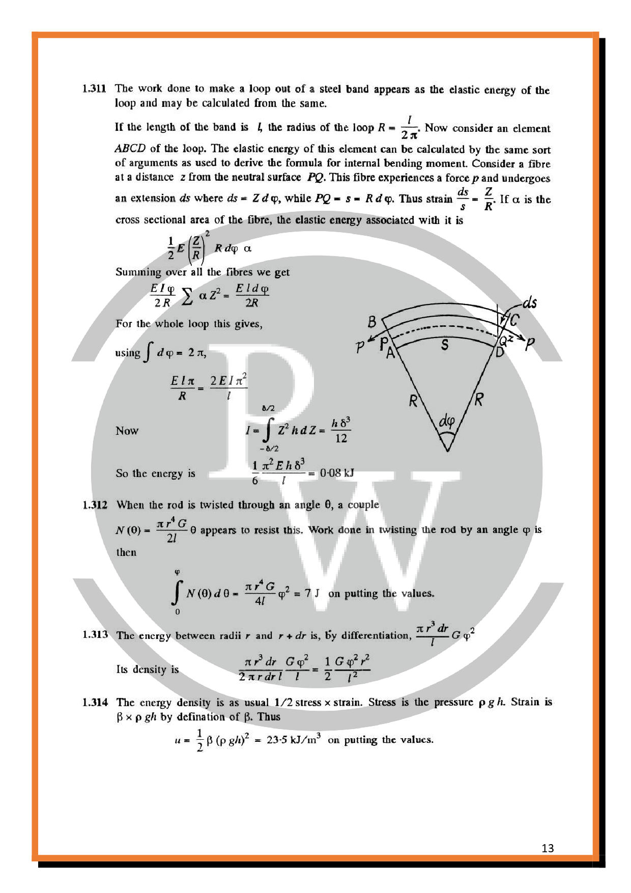 I.E. Irodov Solutions on Elastic Deformations of a Solid Body | PW